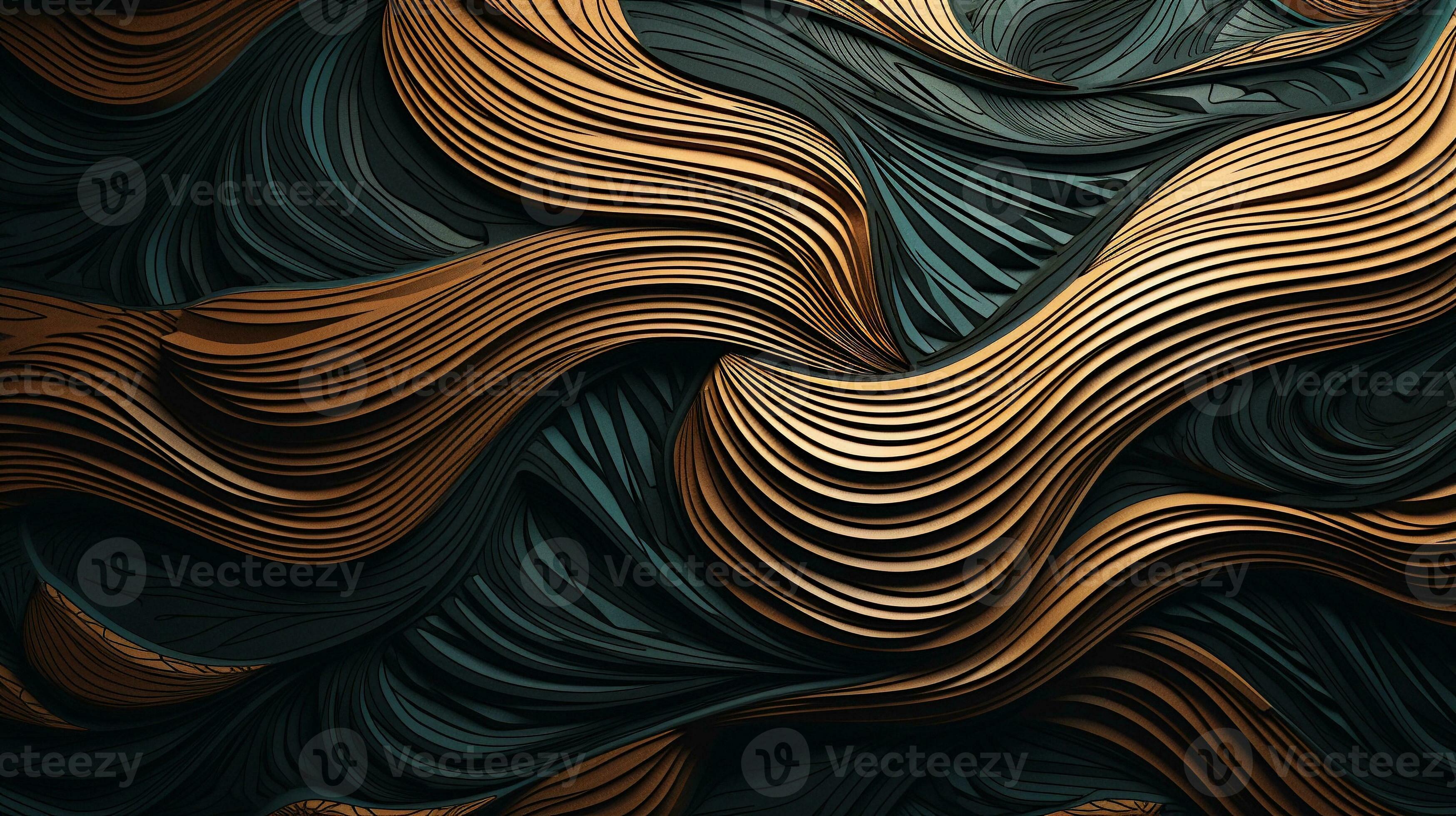 abstract Woodcut pattern, space for text, background image, generative ...
