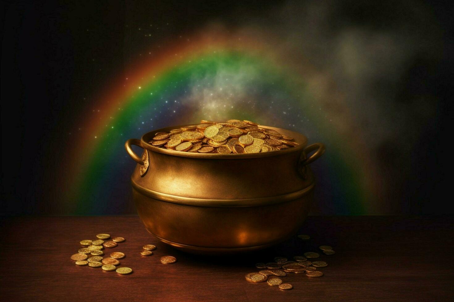 pot of gold 30644258 Stock Photo at Vecteezy