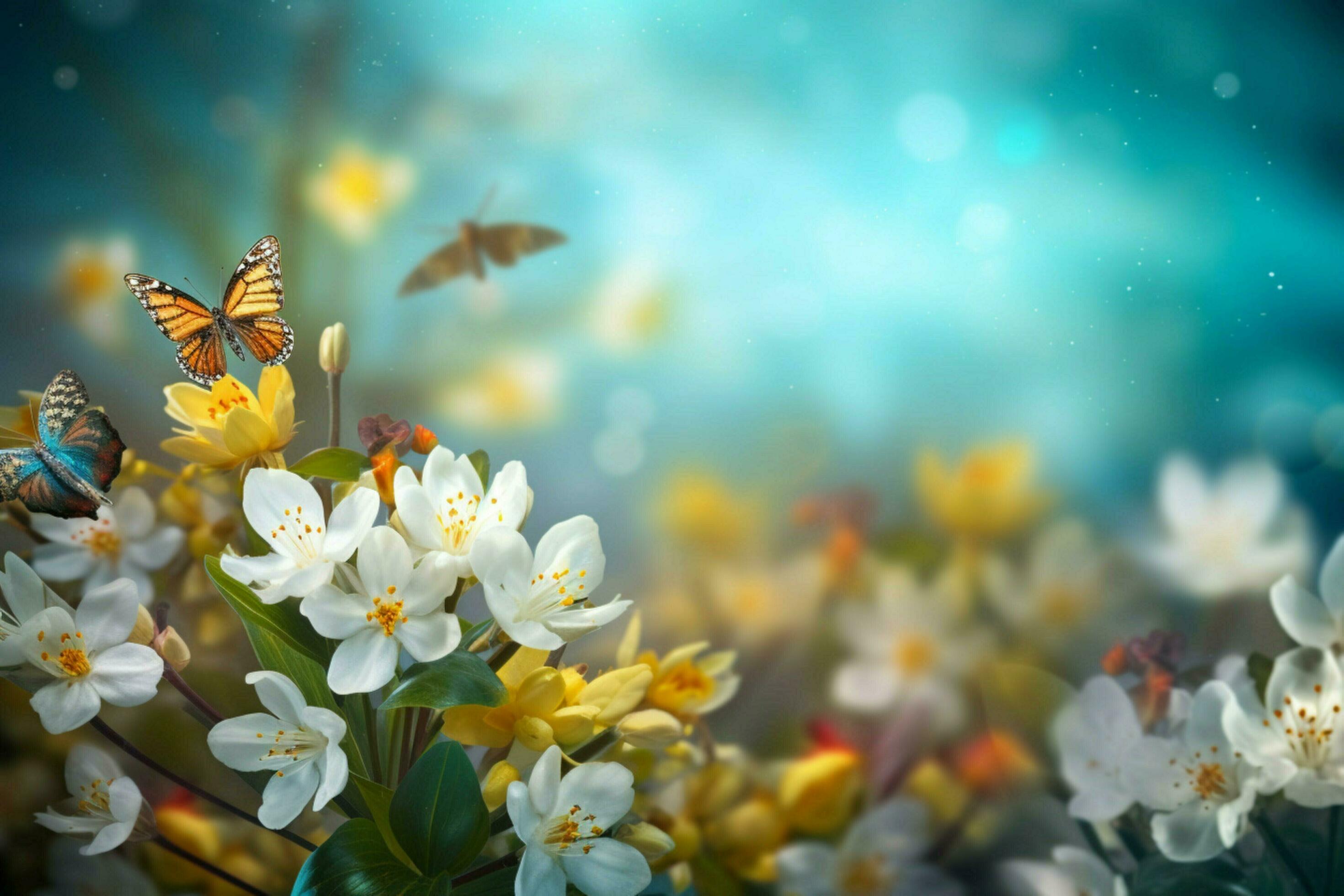 A spring background 30645015 Stock Photo at Vecteezy