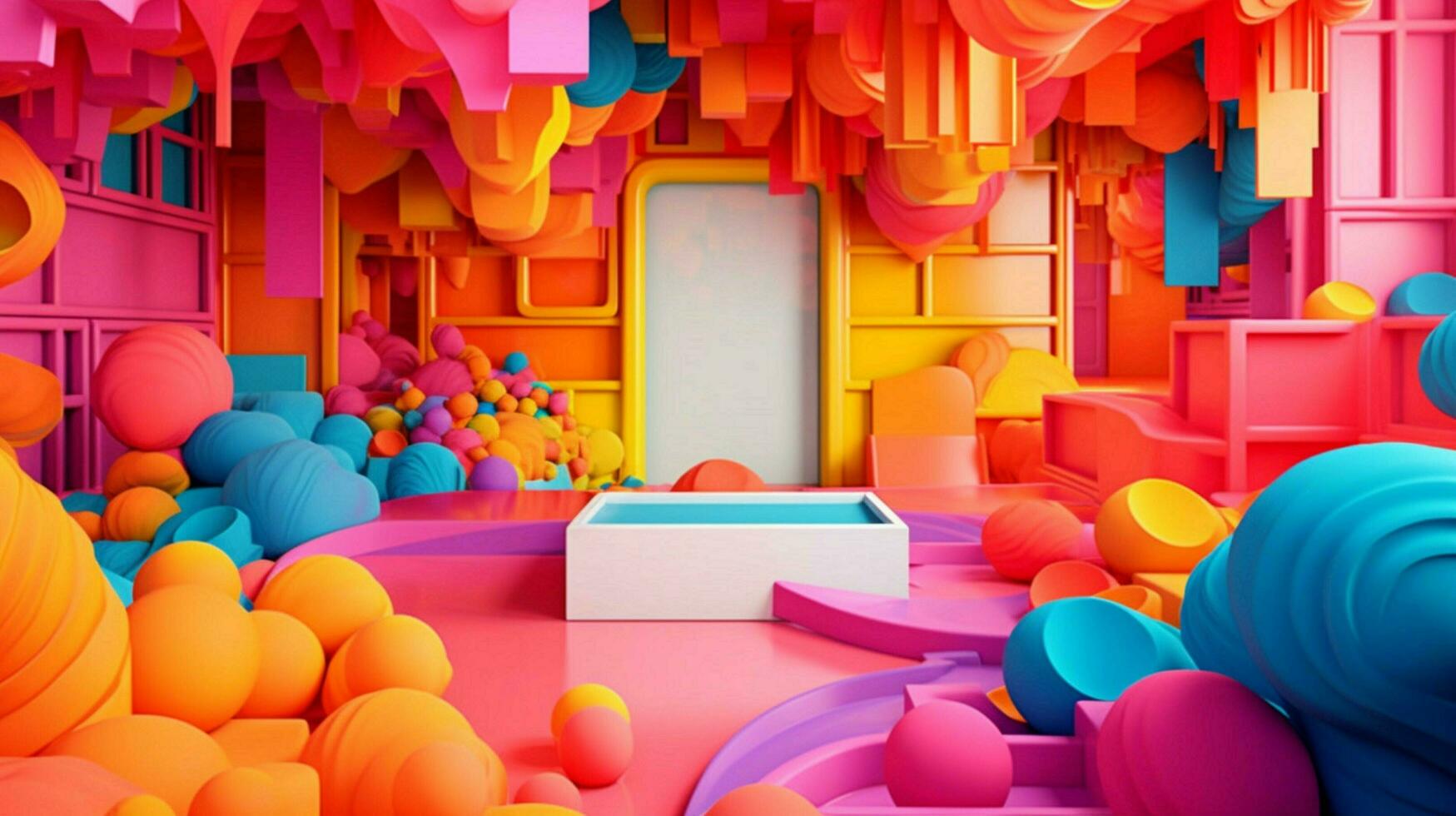 vibrant color palette with bold and bright colors 30655348 Stock Photo ...