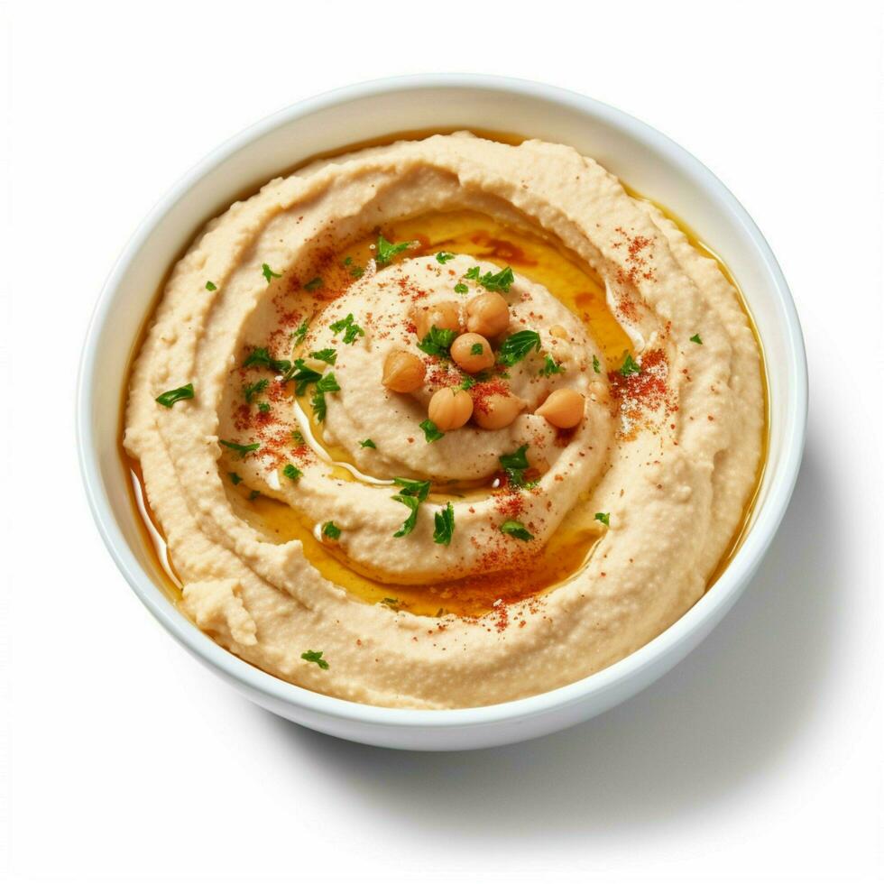 hummus with white background high quality ultra hd 30669109 Stock Photo ...