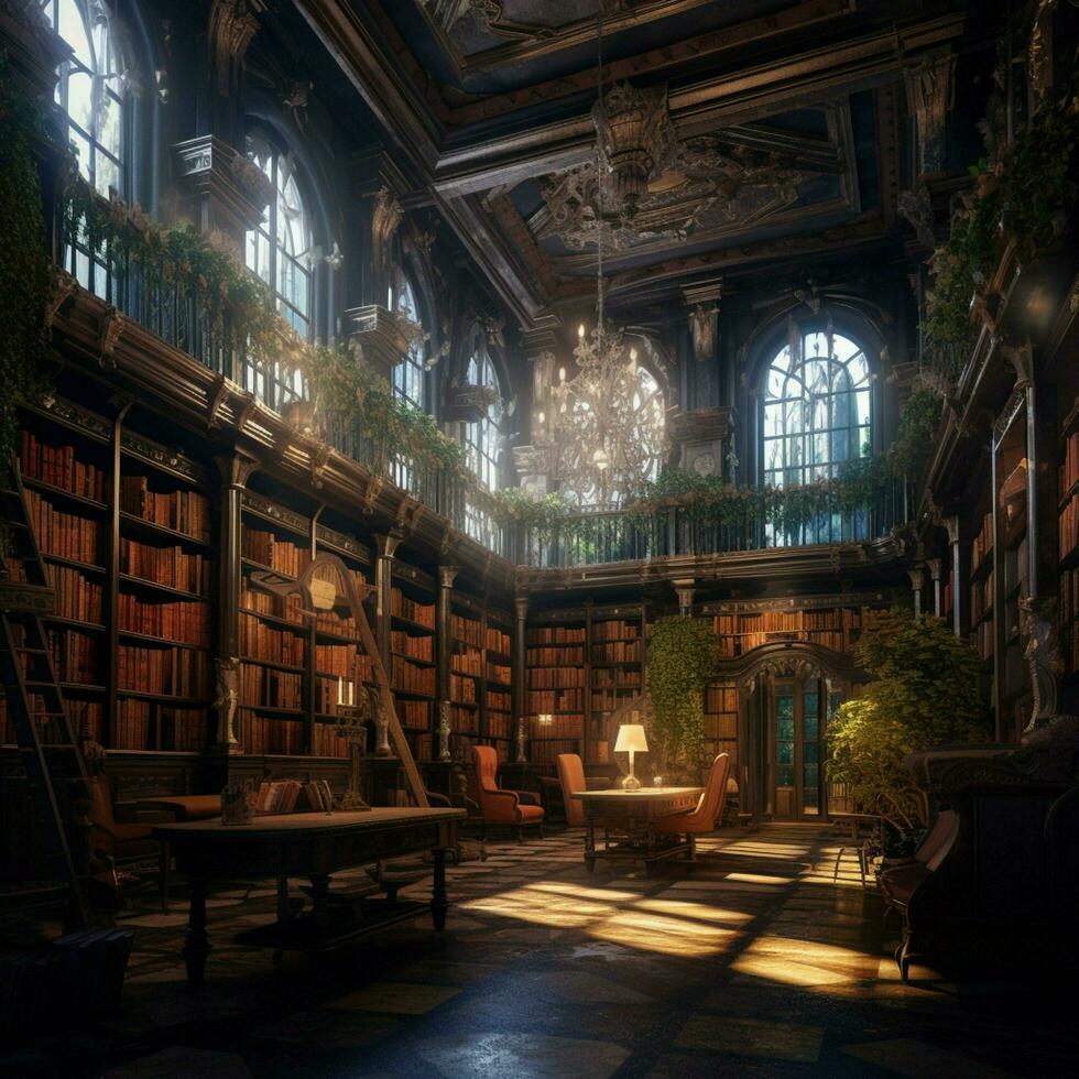 library high quality 4k ultra hd hdr 30669624 Stock Photo at Vecteezy