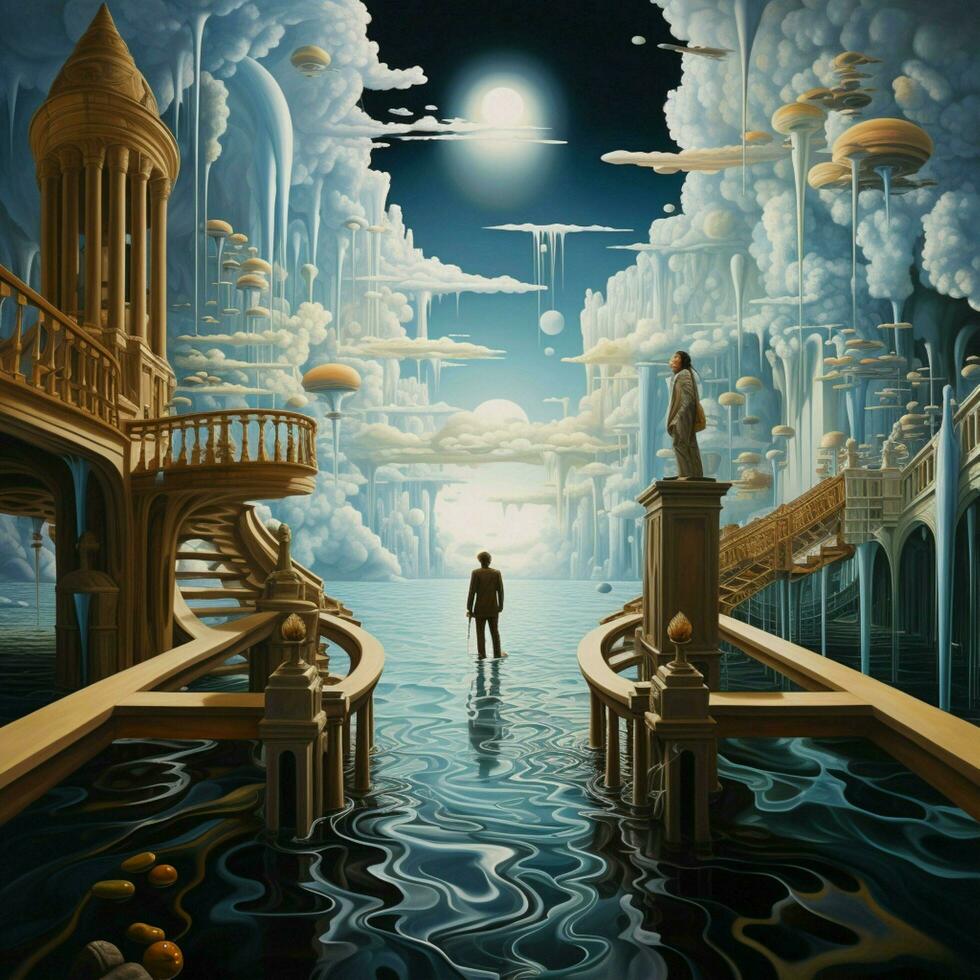 Exploring the boundaries between reality and imagination 30687052 Stock ... Exploring the boundaries between reality and imagination 30687052 Stock ...