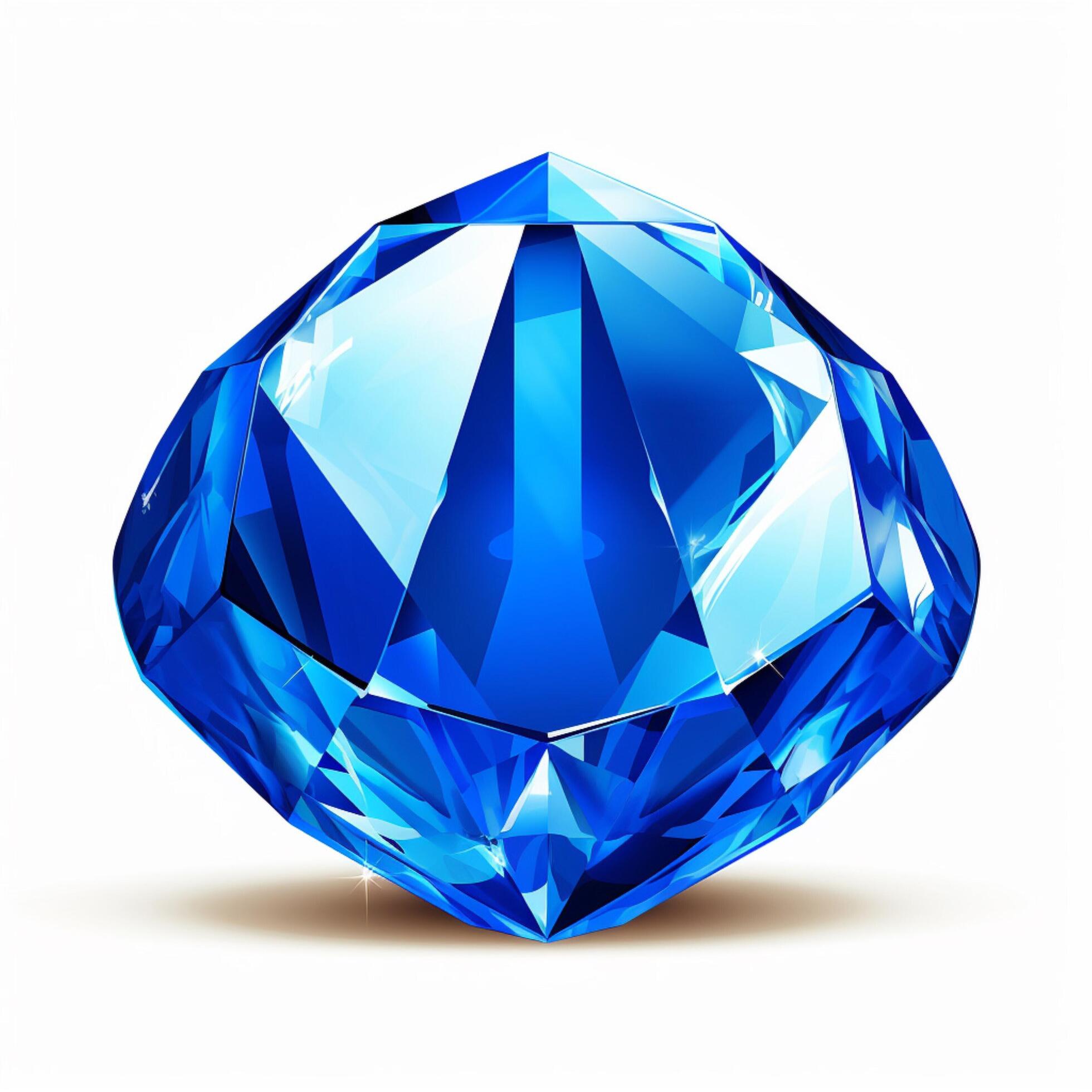 zafiro 2d dibujos animados vector ilustración en blanco fondo 30692277 Foto de stock en Vecteezy