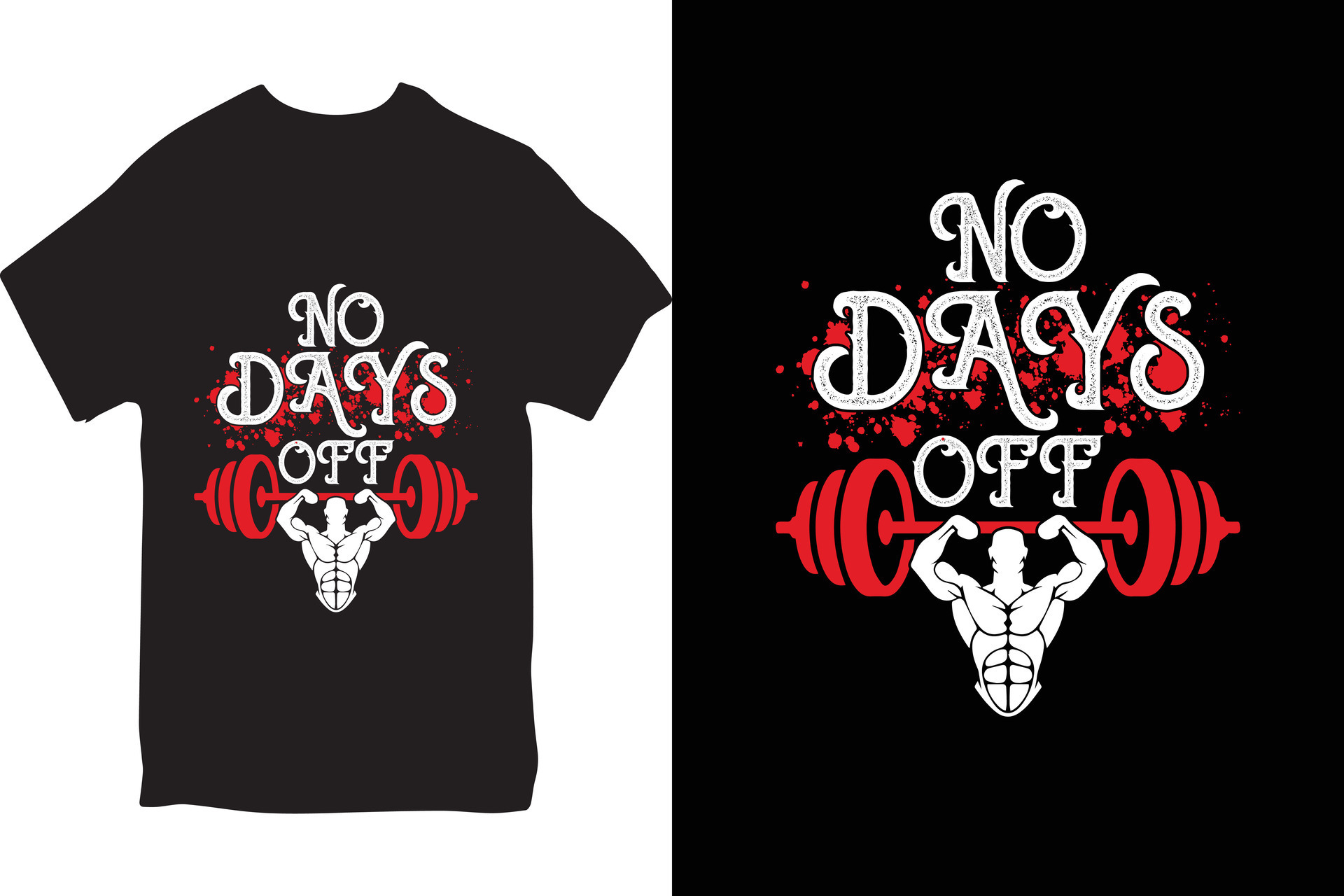 Gym T Shirt Design Fitness Typography T Shirt Design Crossfit