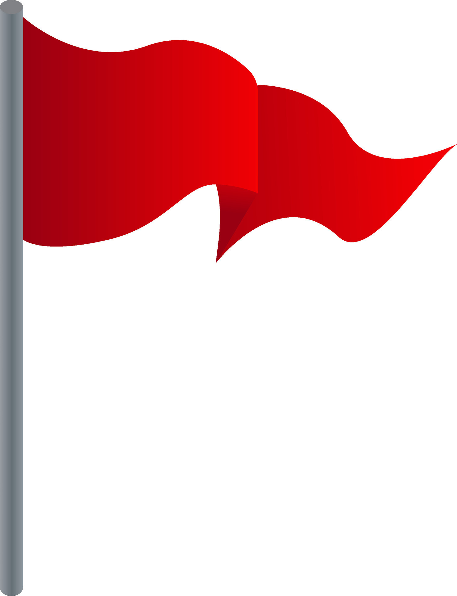 red waving flag 30715436 Vector Art at Vecteezy