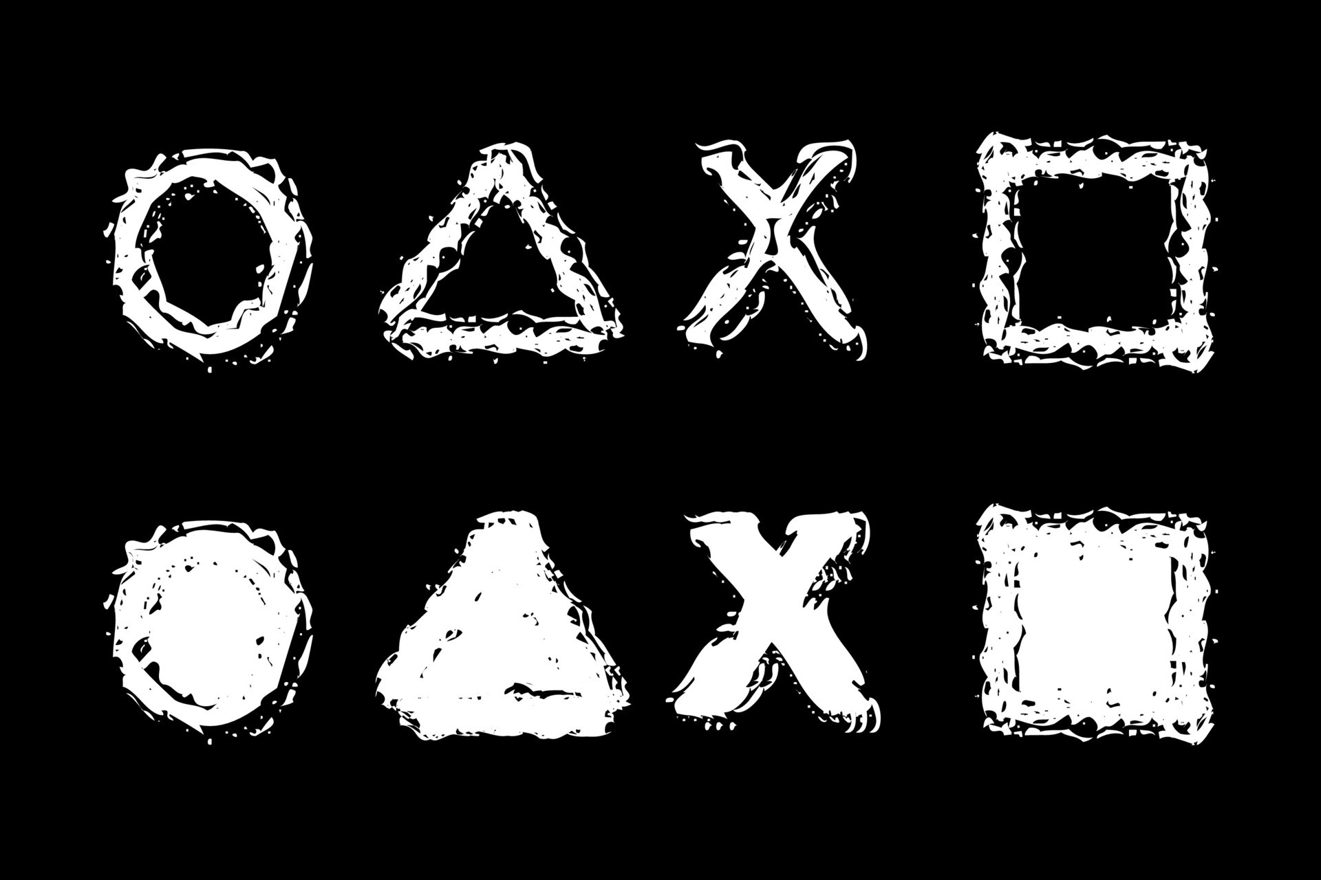 Ink brush collection pack vector grunge brush 30717732 Vector Art at ...