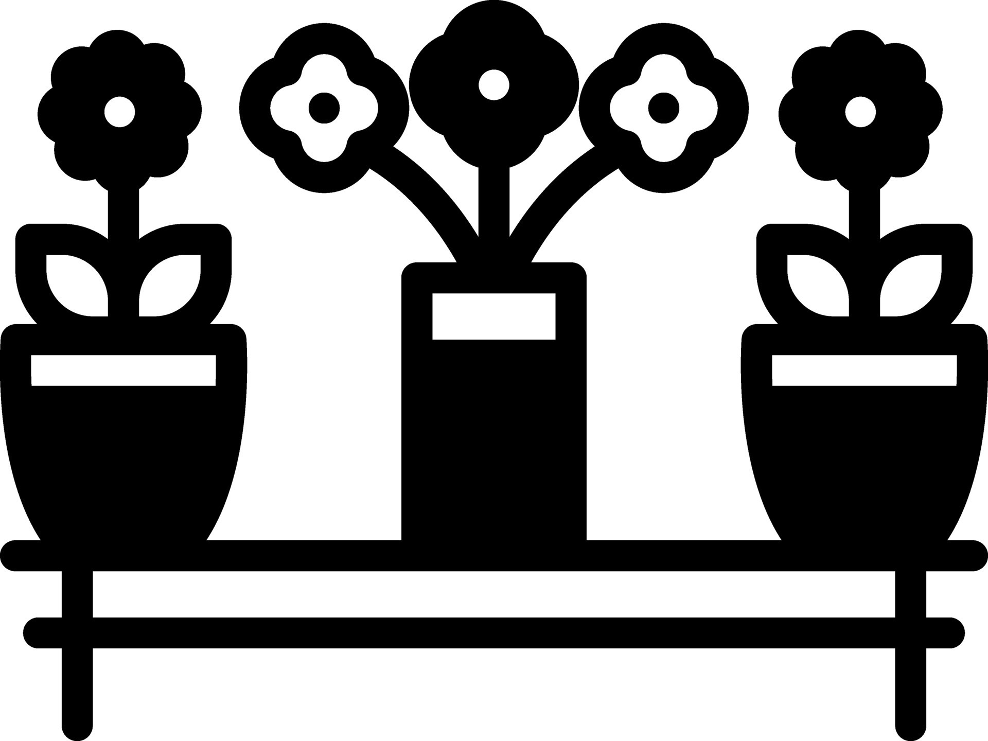 solid icon for florist 30721199 Vector Art at Vecteezy