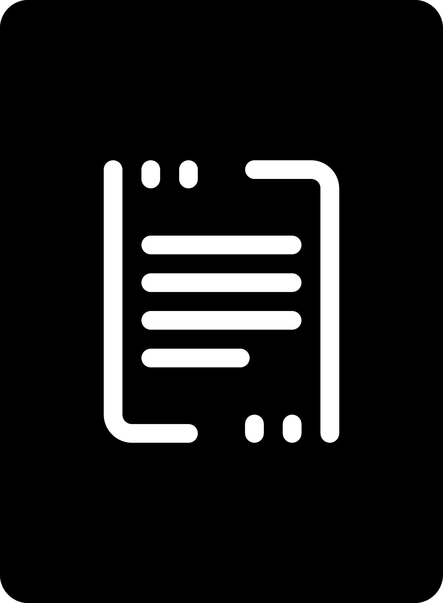 solid icon for sentence 30721674 Vector Art at Vecteezy