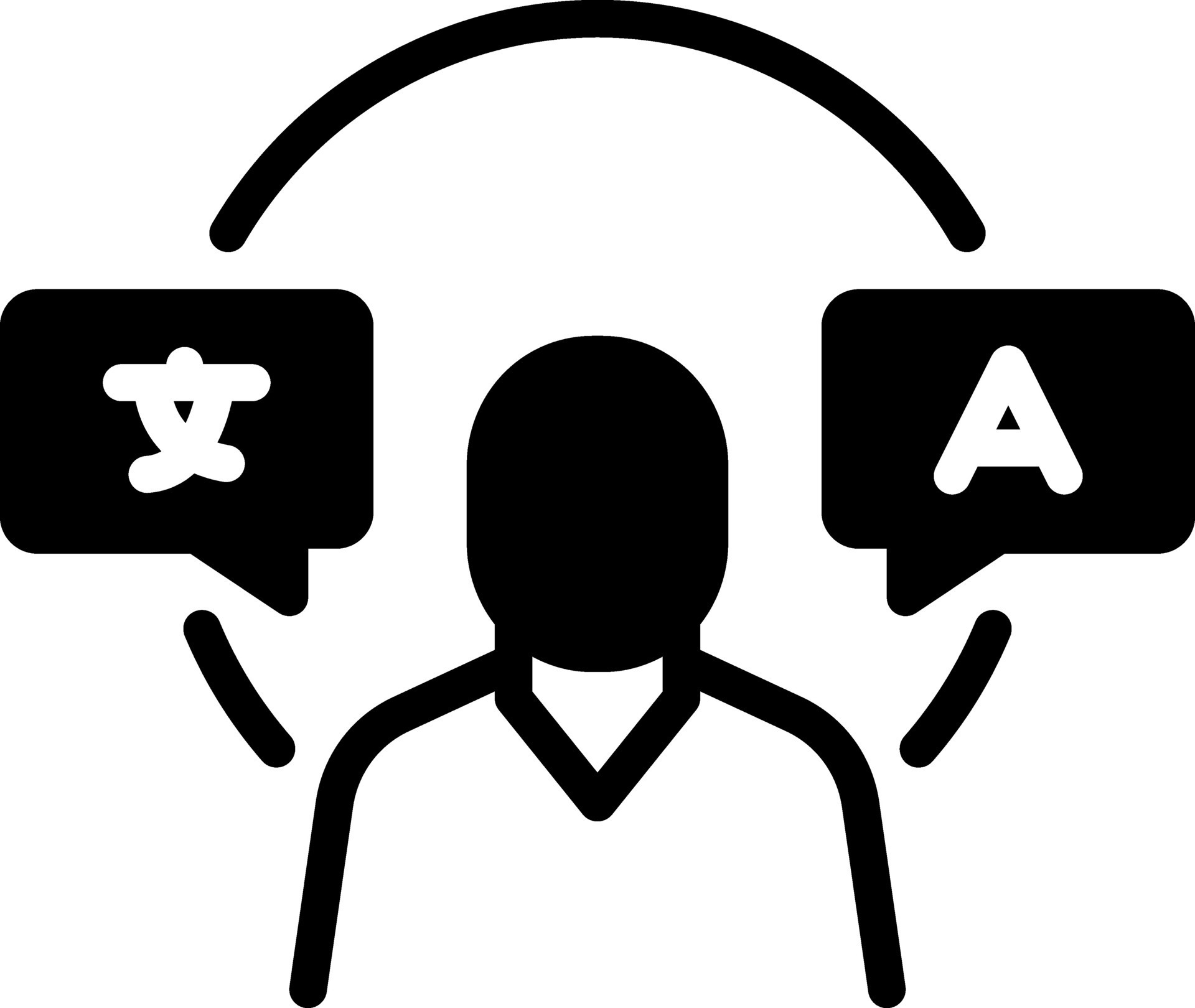 sólido icono para interpretación 30722906 Vector en Vecteezy