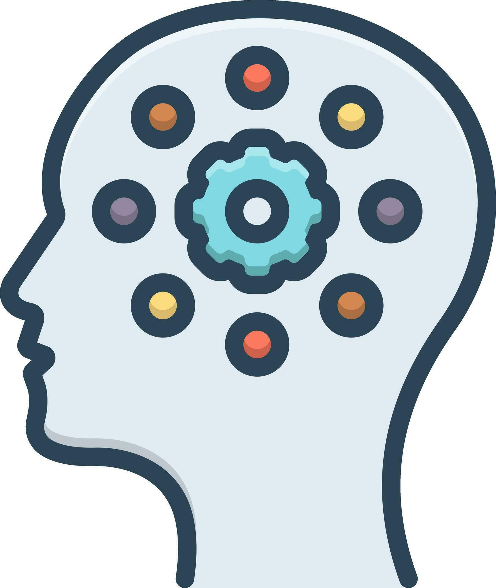 color icon for reasoning 30723336 Vector Art at Vecteezy