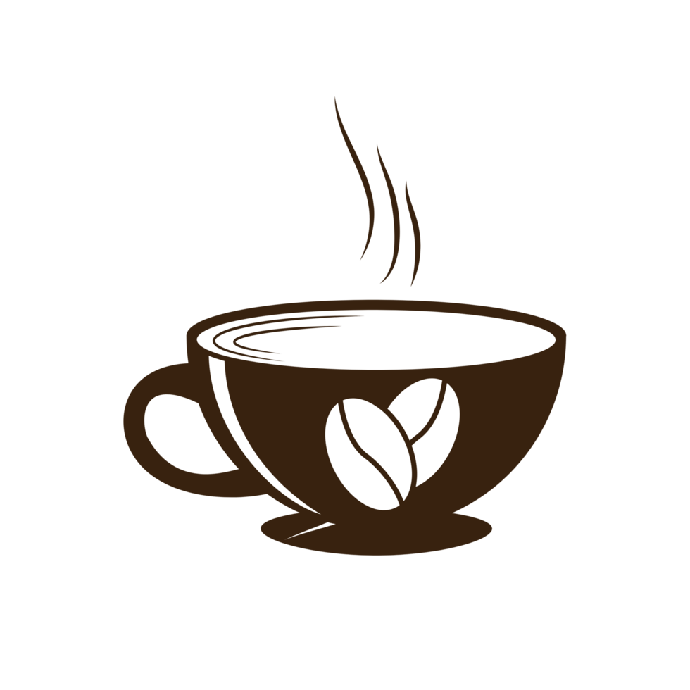 Coffee mug logo icon 30725550 PNG
