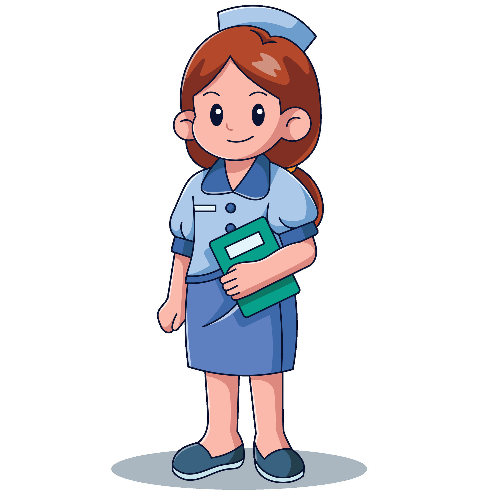 Nurse Profession Illustration 30726169 Vector Art at Vecteezy