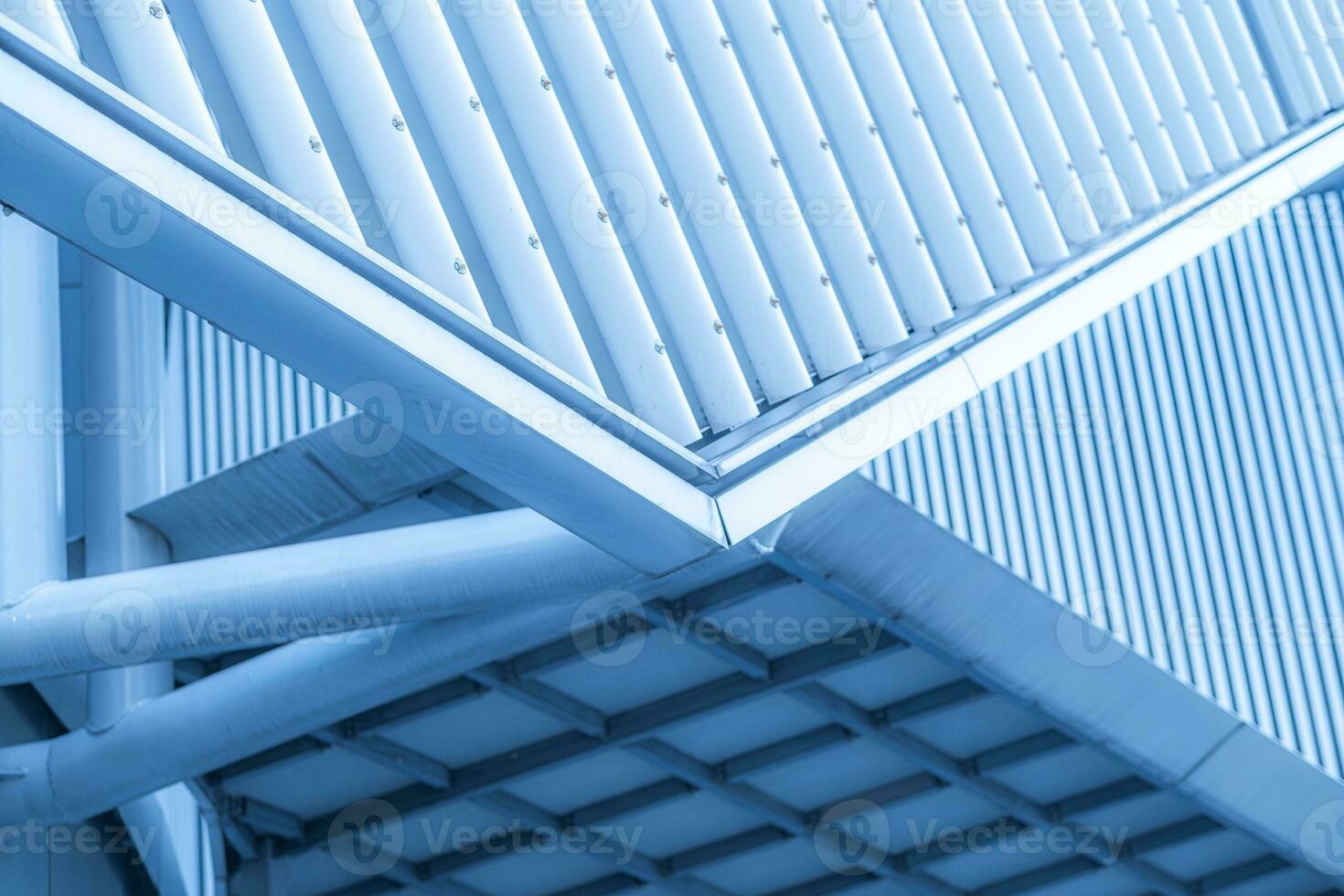 Geometric Steel Metalic Cladding On A Generic Modern Building 30727756