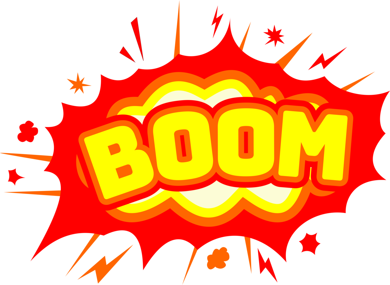 Boom logo badge sticker PNG 30740296 PNG