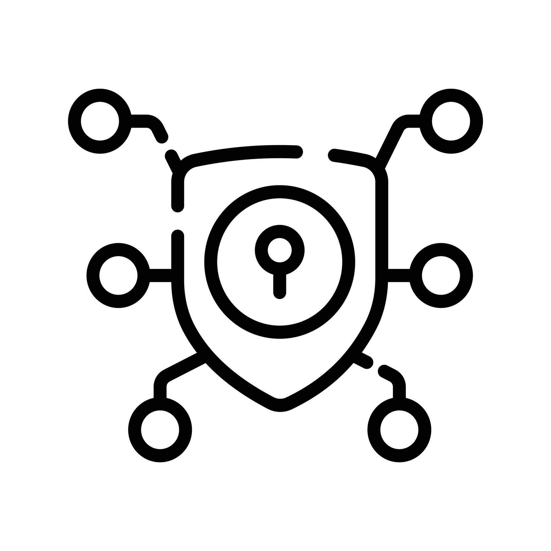 Secure Connection Icon Encryption Information Cyber Security 30744046