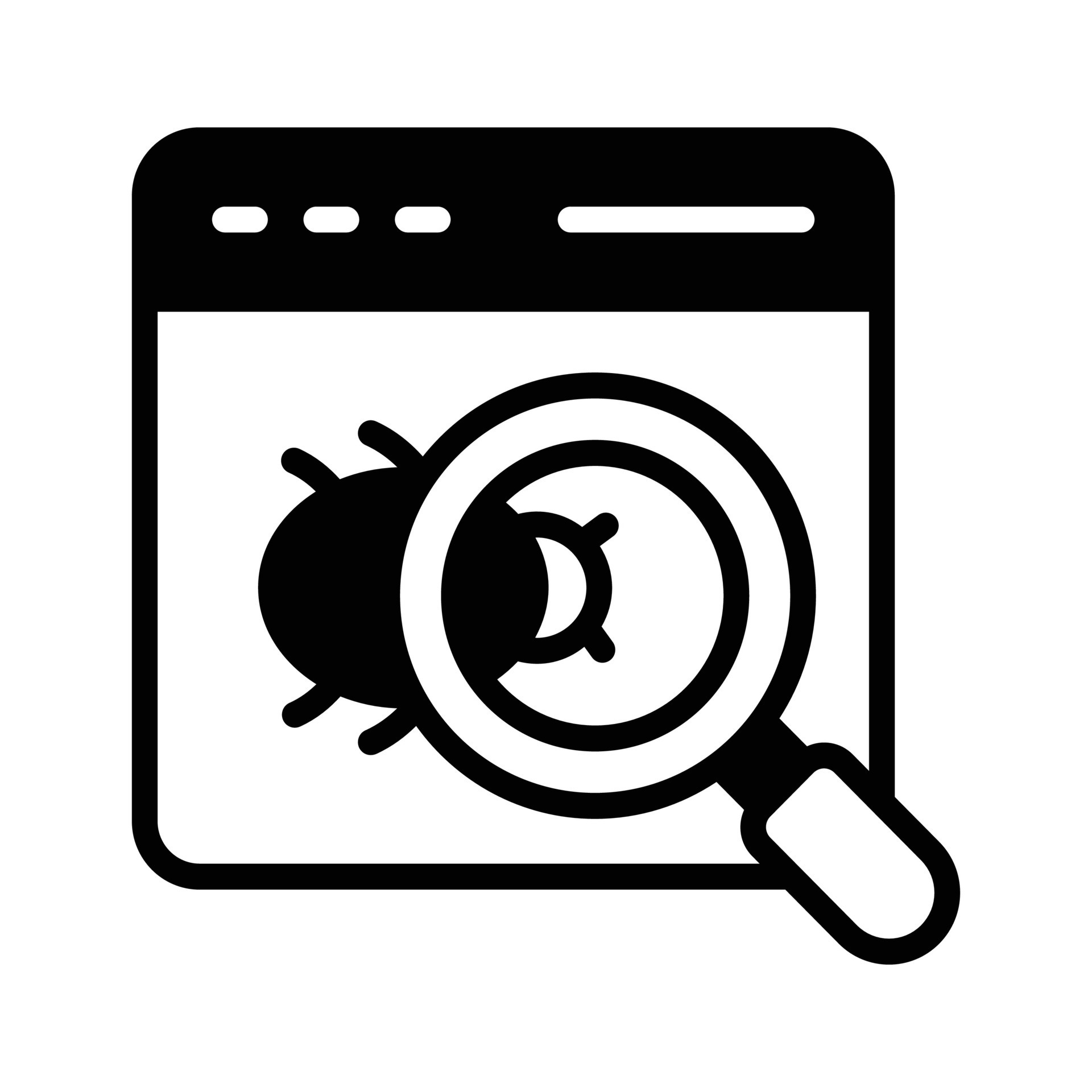 Website Programming Bug Finding Developer With Magnifier Security 4519