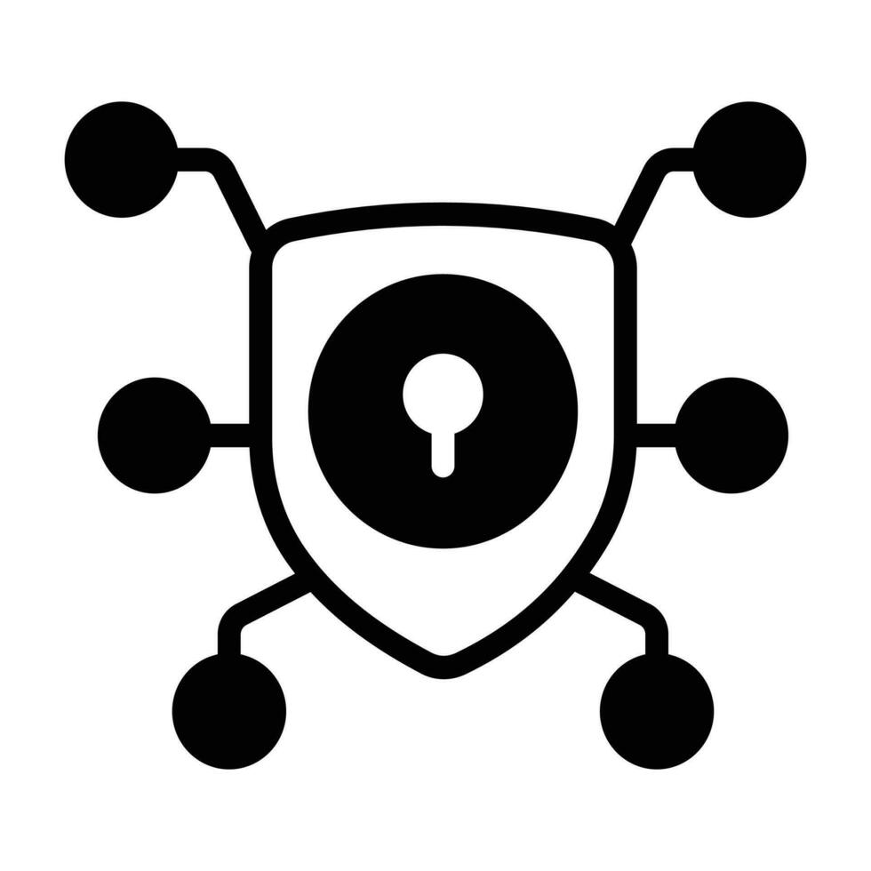 Secure connection icon, encryption information. Cyber security 30746017 ...