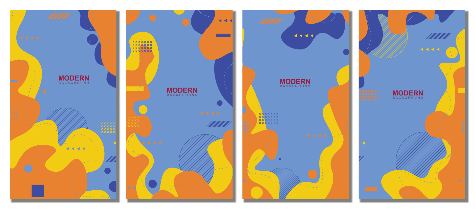 Abstract colorful template set background. 30748347 Vector Art at Vecteezy Abstract colorful template set background. 30748347 Vector Art at Vecteezy
