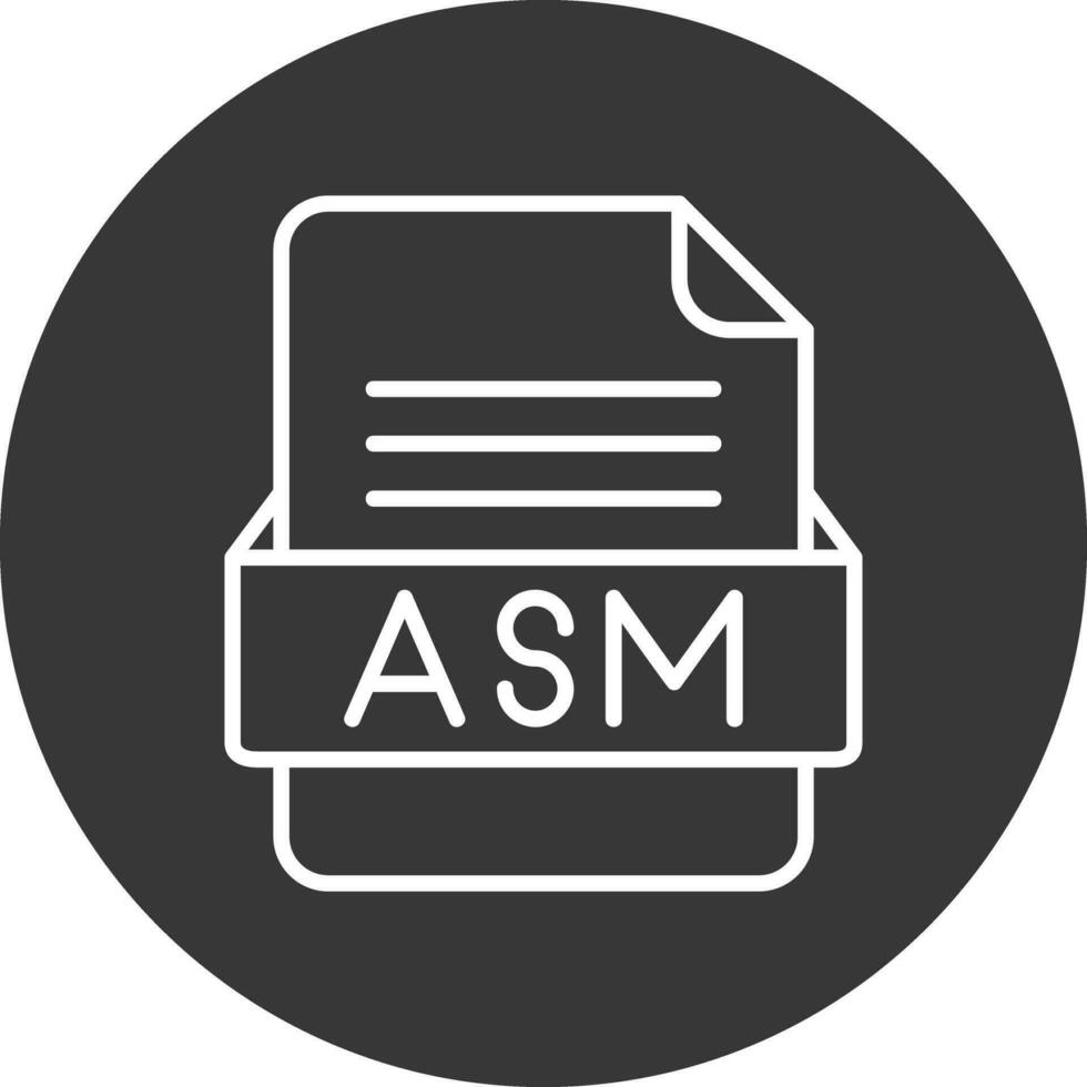 ASM File Format Vector Icon 30750720 Vector Art at Vecteezy