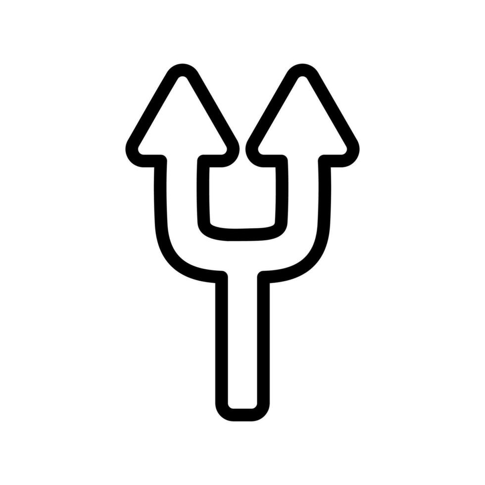 Arrow, two way direction icon. Vector illustration isolated on white ... Arrow, two way direction icon. Vector illustration isolated on white ...