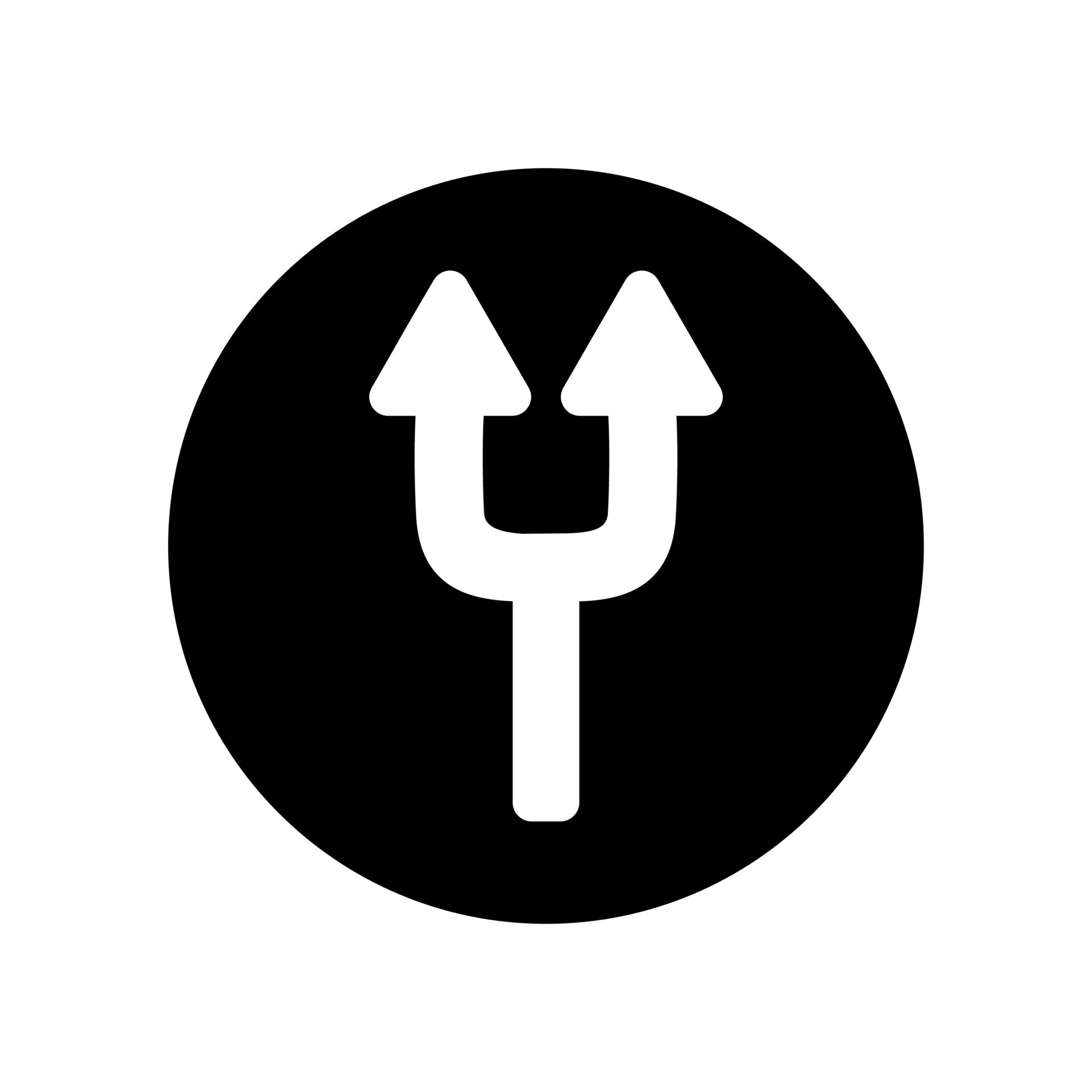 Arrow, two way direction icon. Vector illustration isolated on white ... Arrow, two way direction icon. Vector illustration isolated on white ...