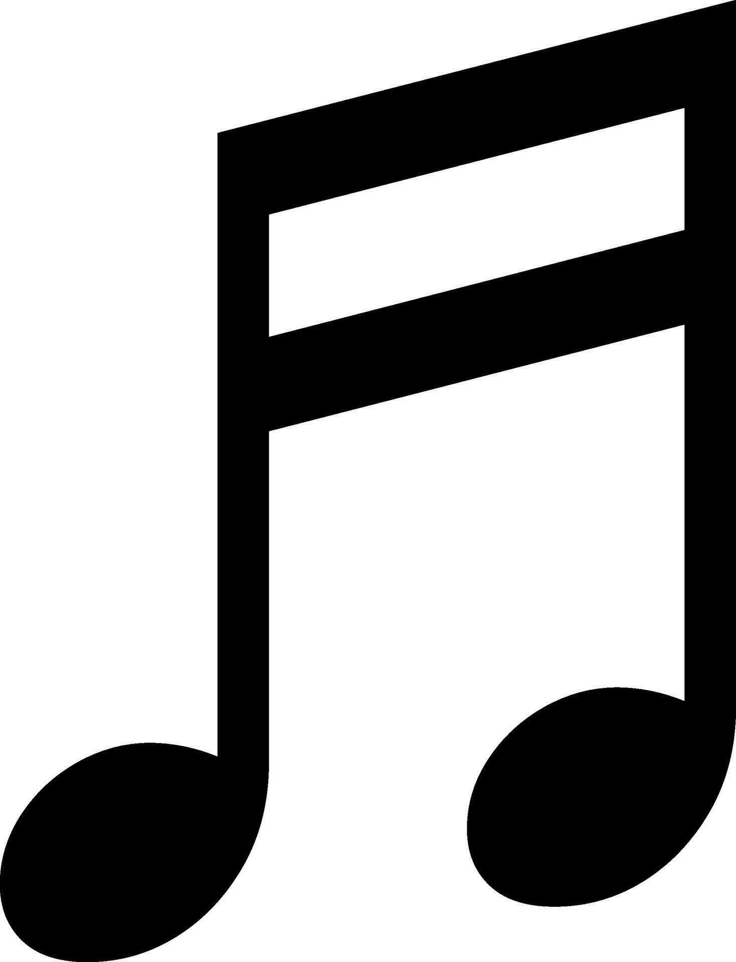 Sixteenth or semiquaver music note vector icon 30753365 Vector Art at ...