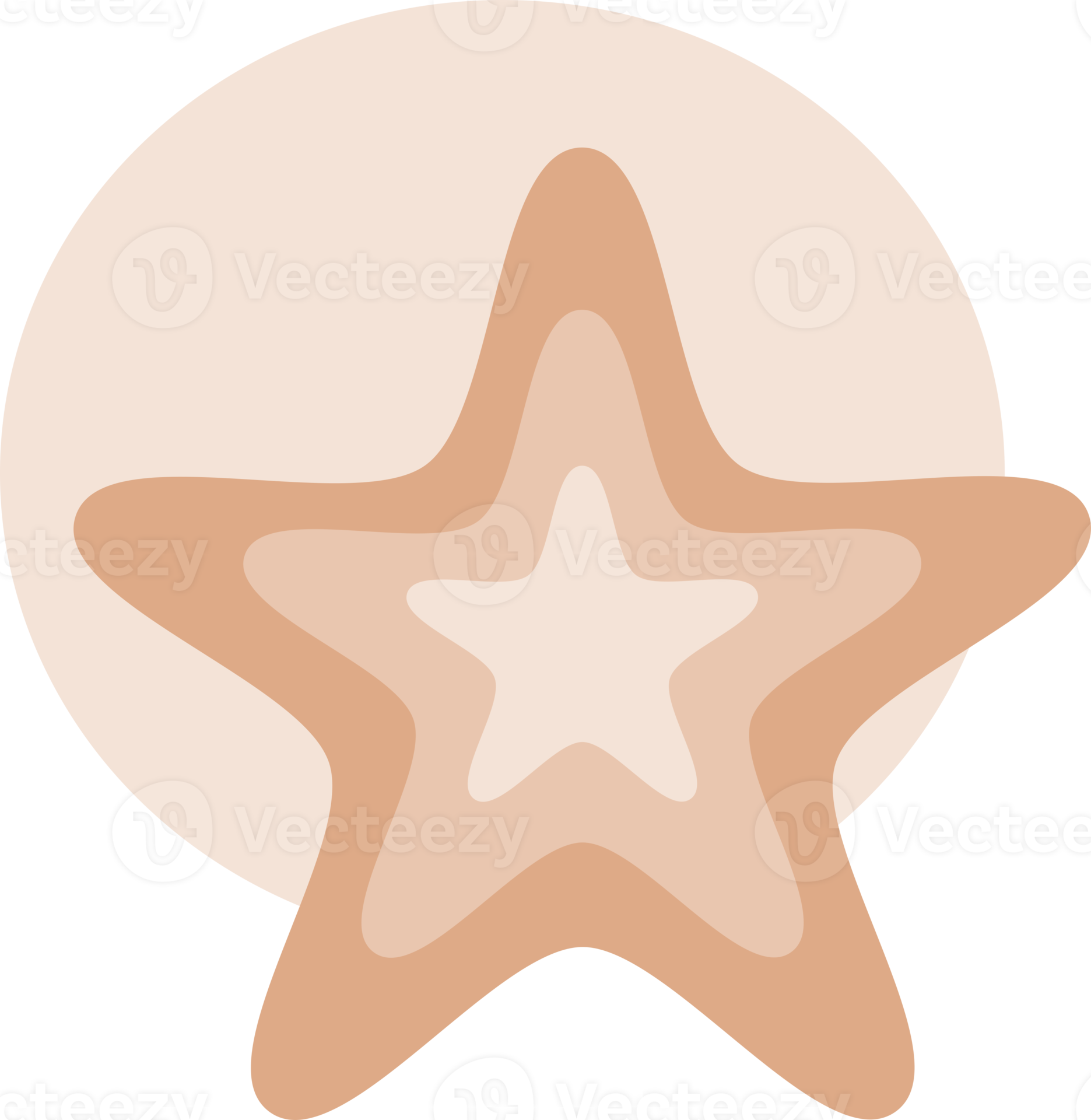 cute yellow pink blue star doodle icon 30754156 PNG