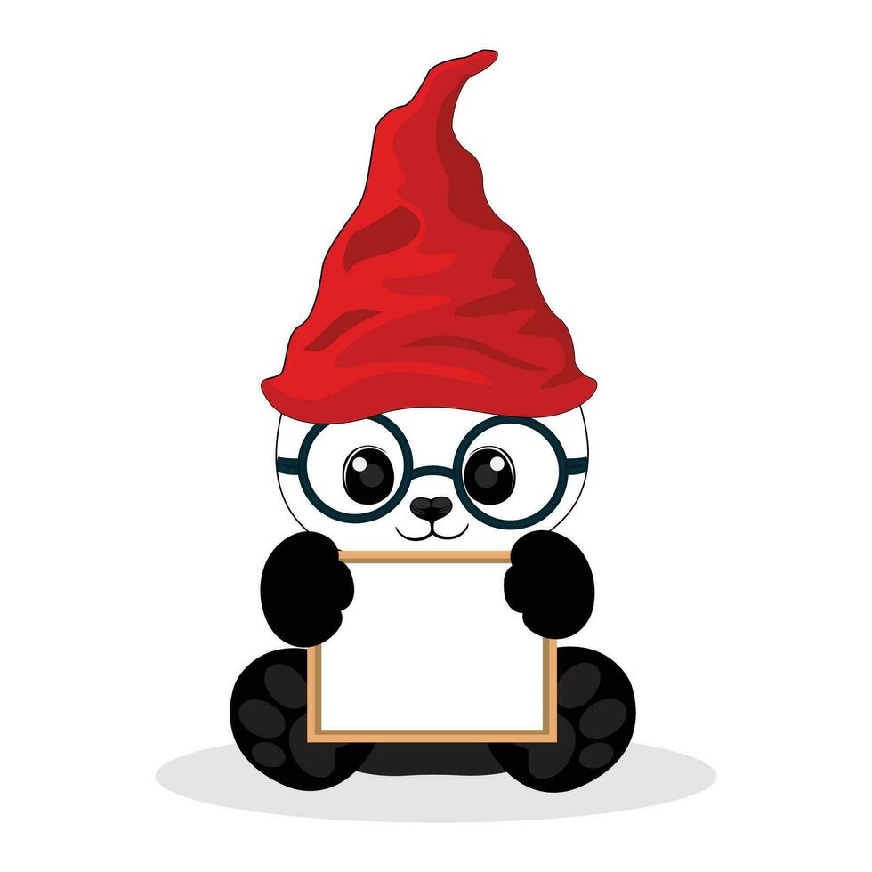 Cute Panda Clipart Vector 30756491 Vector Art At Vecteezy