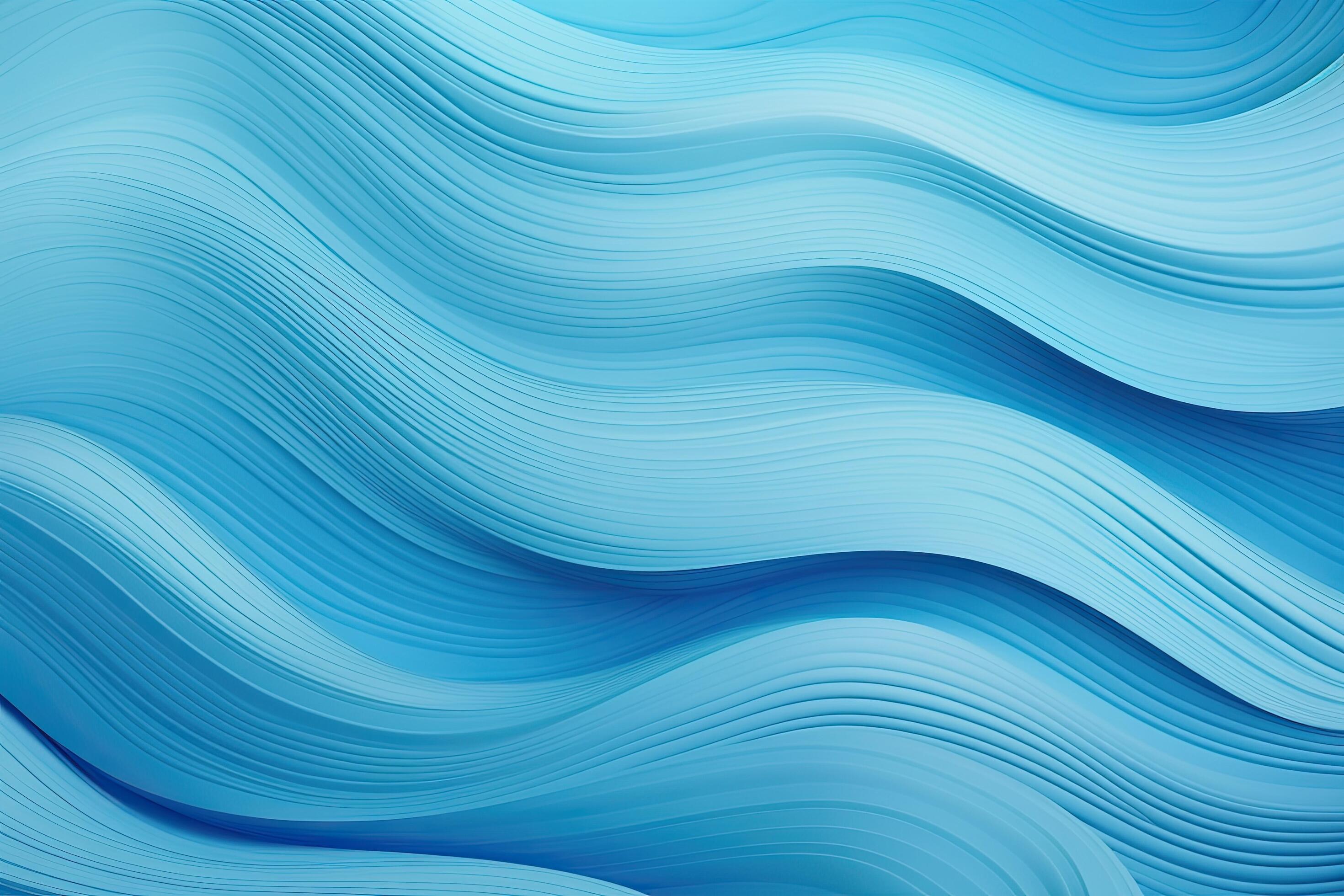 Abstract blue wavy background. Vector illustration for your graphic ...