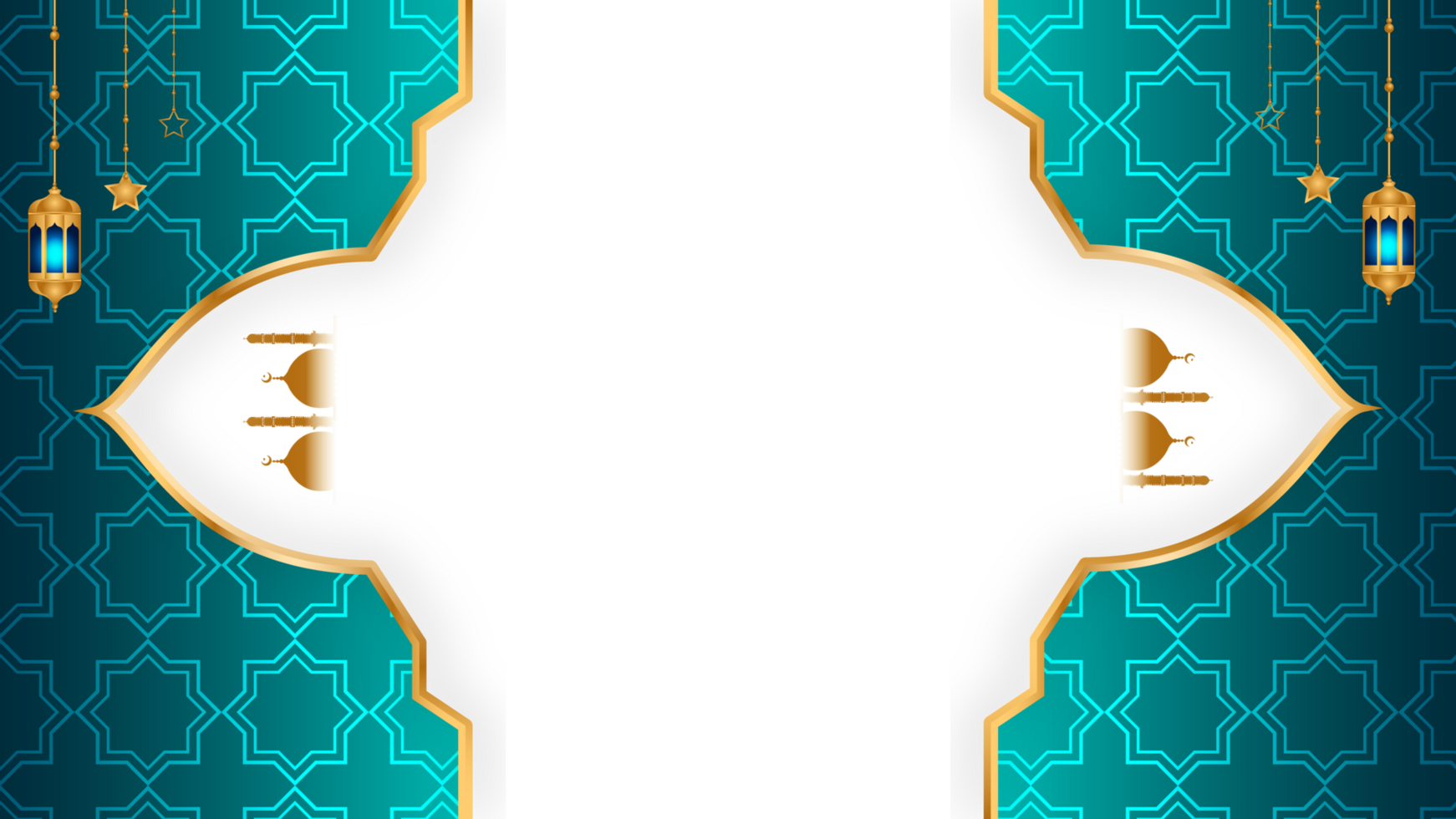 Golden islamic frame with lantern ramadan kareem arabic border flyer ... Golden islamic frame with lantern ramadan kareem arabic border flyer ...