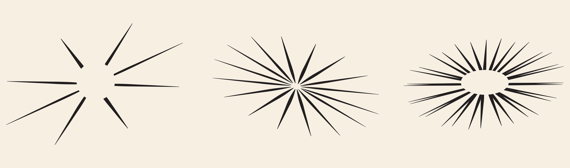 set of starburst 30767305 Vector Art at Vecteezy