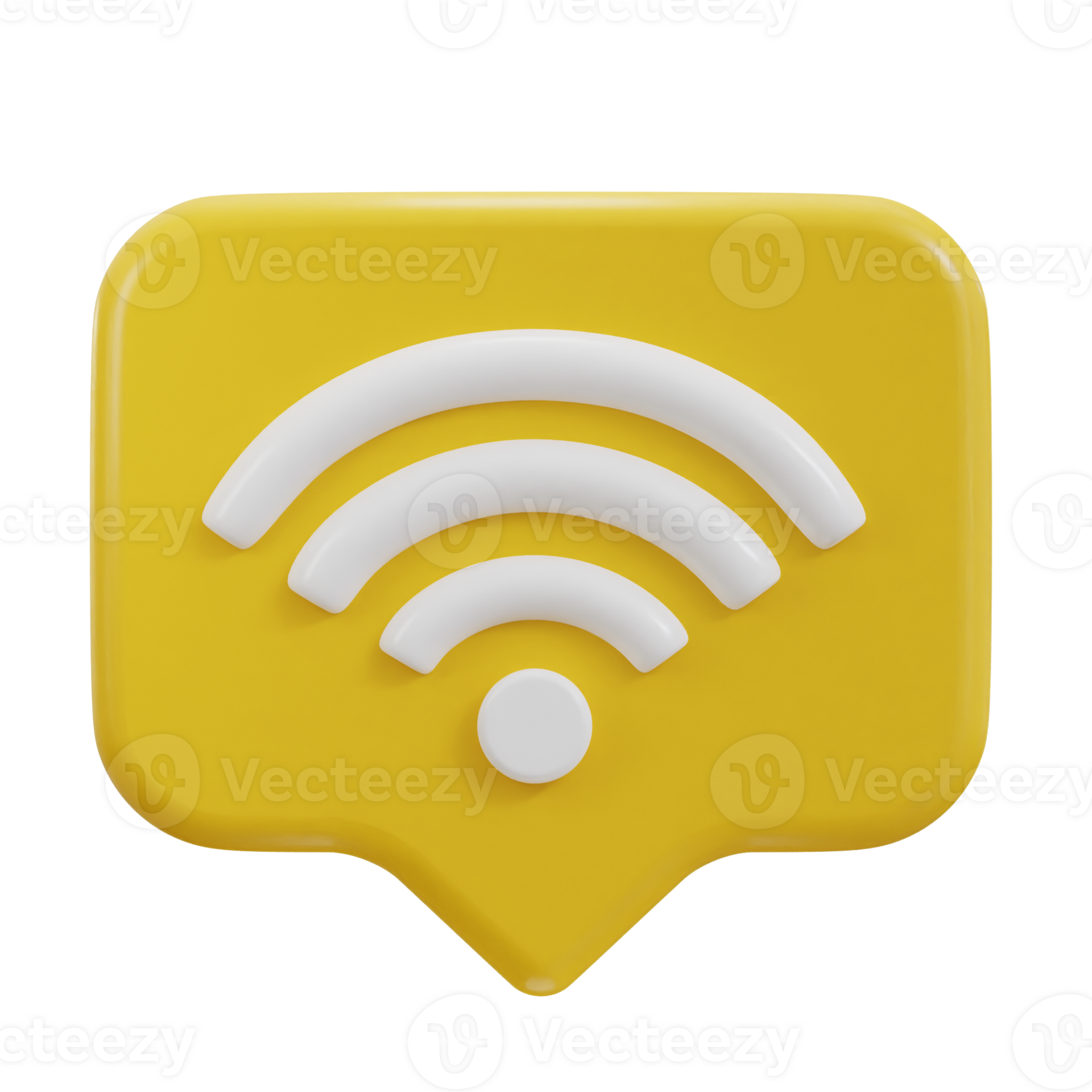 3d Wifi Inalámbrico Red Icono 30772357 Png
