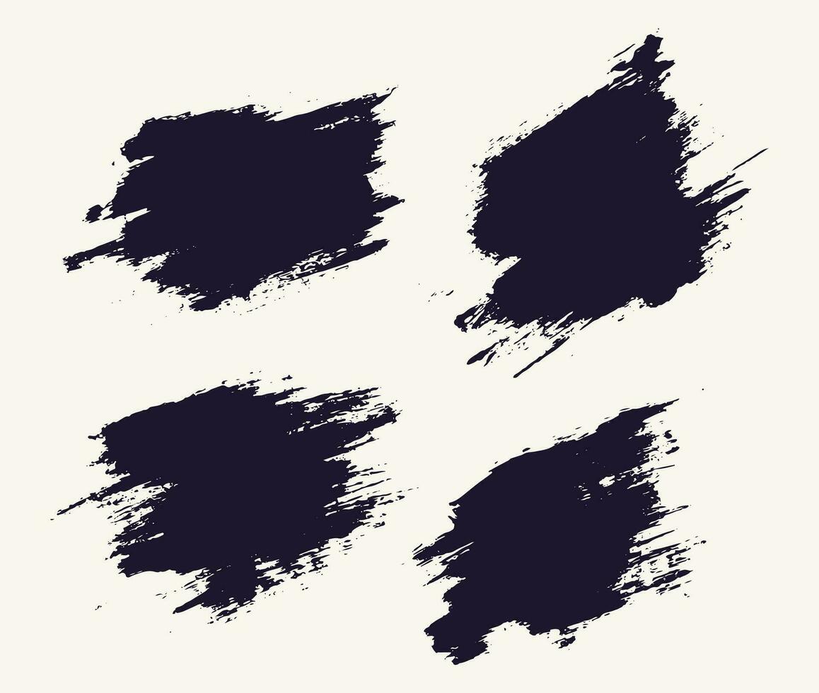 Brushstroke texture vector isolated background 30773761 Vector Art at ...