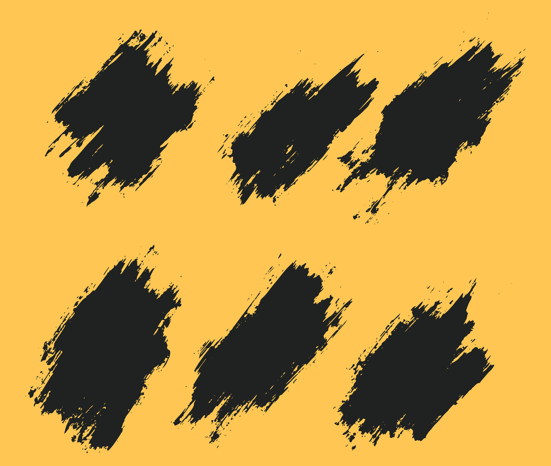 Grunge brush stroke background set 30773770 Vector Art at Vecteezy