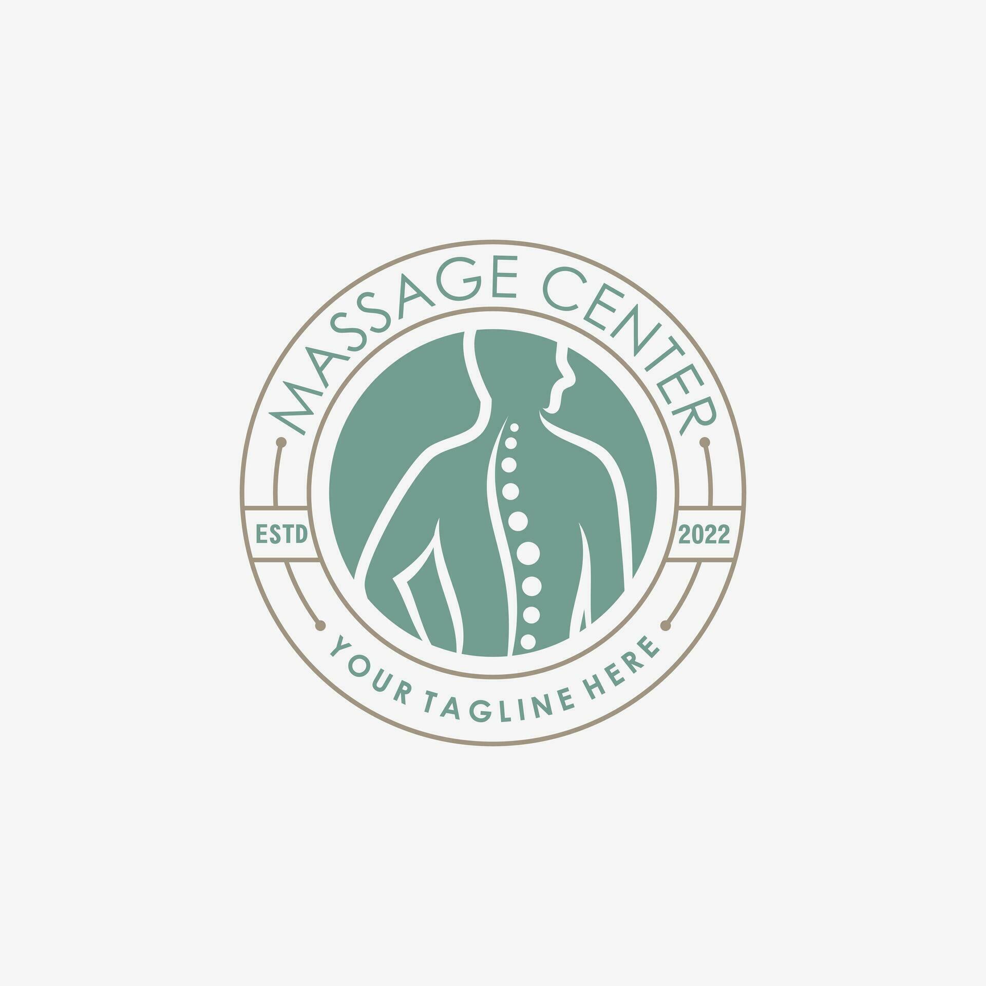 Chiropractic logo design vector spinal backbone icon logo with creative ... Chiropractic logo design vector spinal backbone icon logo with creative ...