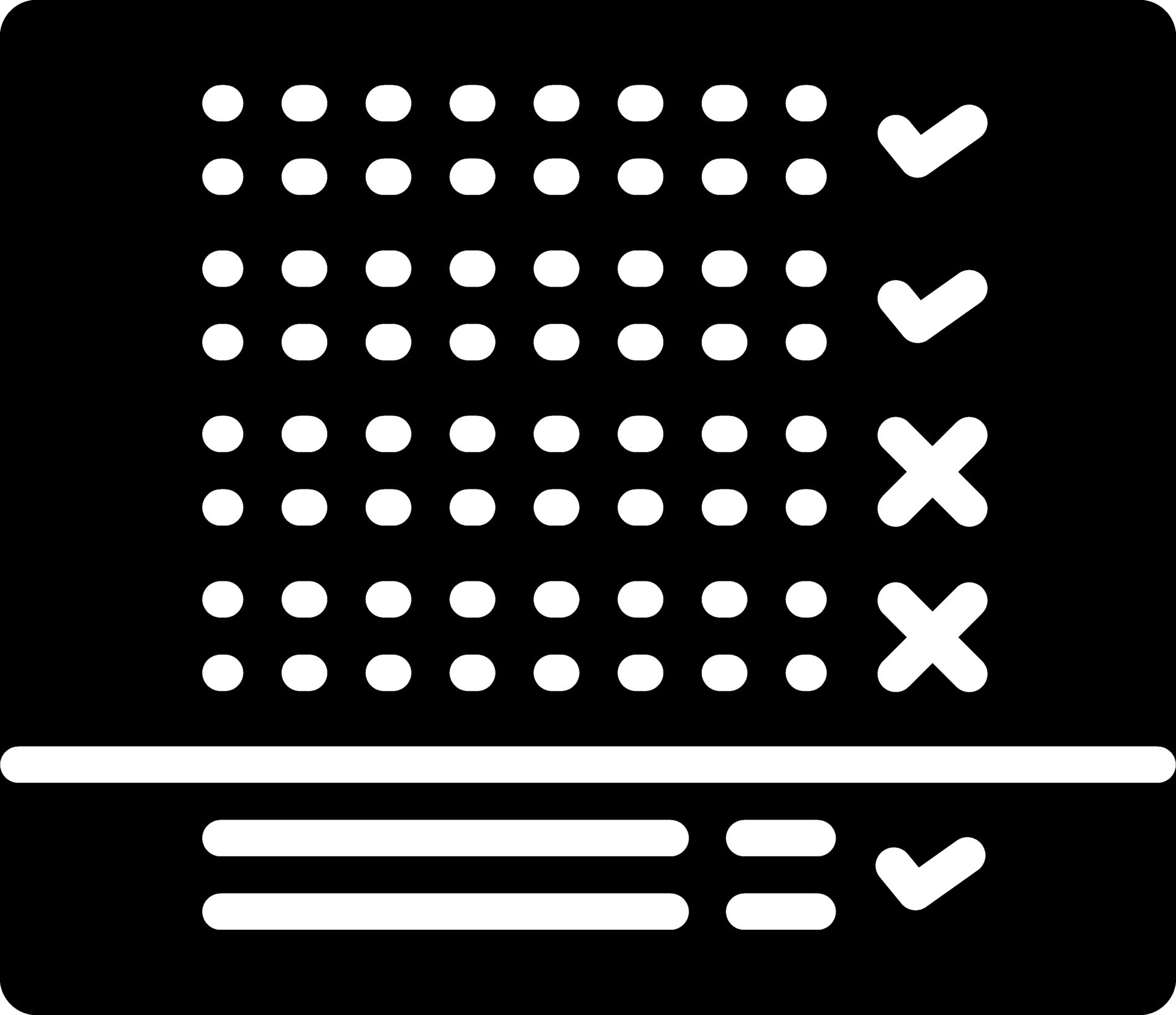 solid icon for marks 30787519 Vector Art at Vecteezy