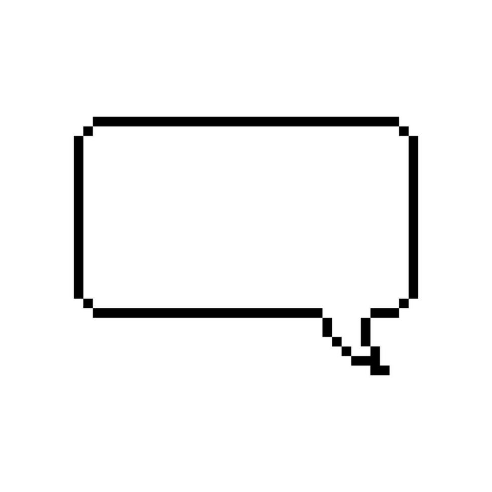Pixel Speech Bubbles Vector Isolated 30797531 Vector Art At Vecteezy