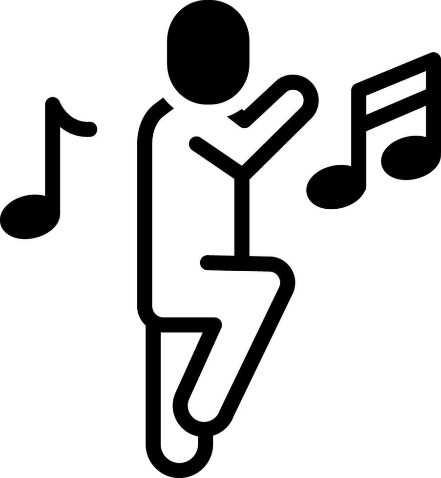 solid icon for dancing 30798559 Vector Art at Vecteezy