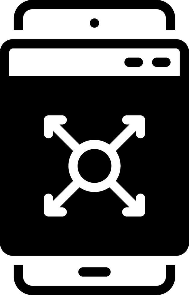 solid icon for extend 30805038 Vector Art at Vecteezy