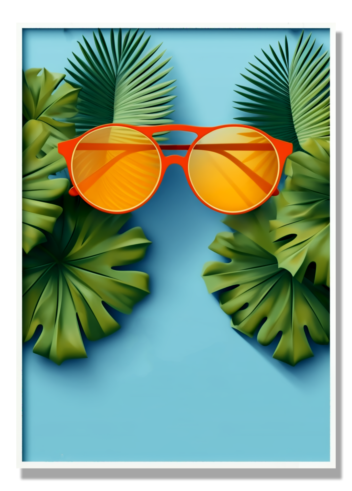 Summer Template Poster Generative Ai 30812191 Png