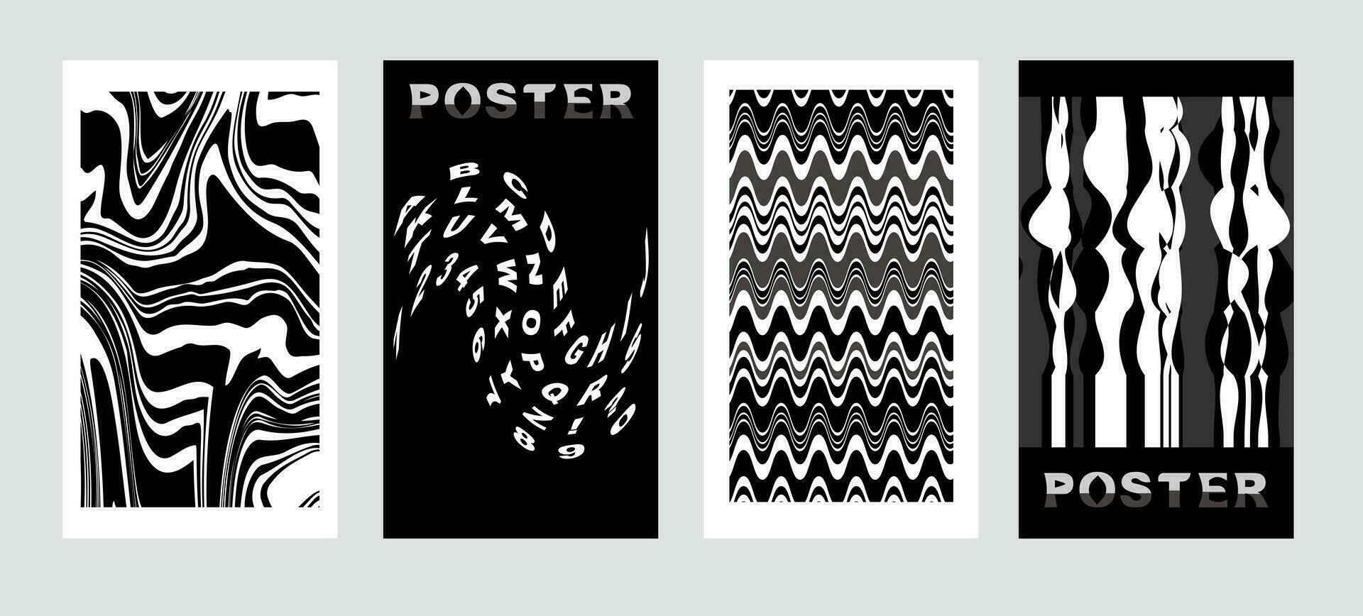 Simple Geometric Abstract Vector Pattern With Simple Shapes And