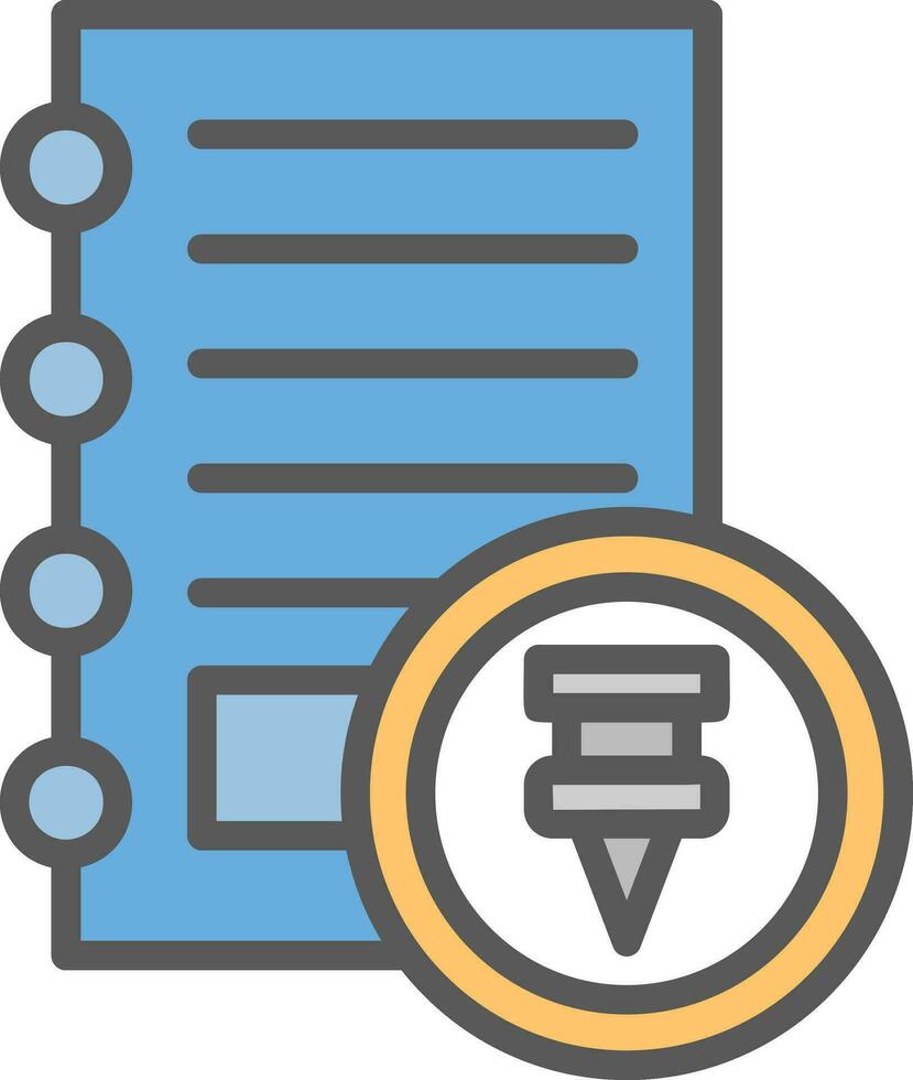 Notes Vector Icon Design 30812724 Vector Art at Vecteezy