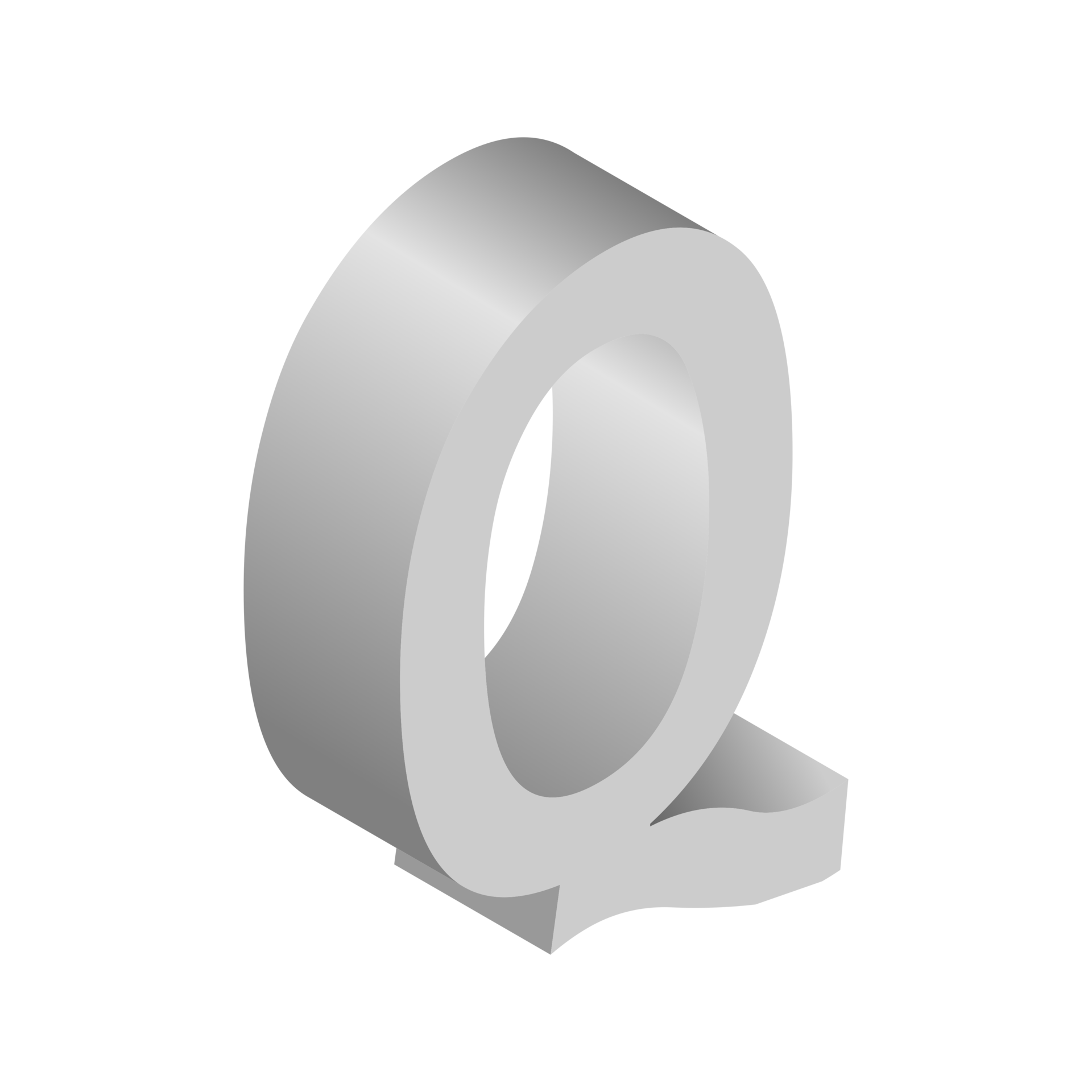 Letter Q 3d Isometric Logo Icon png with transparent background 30815111 PNG
