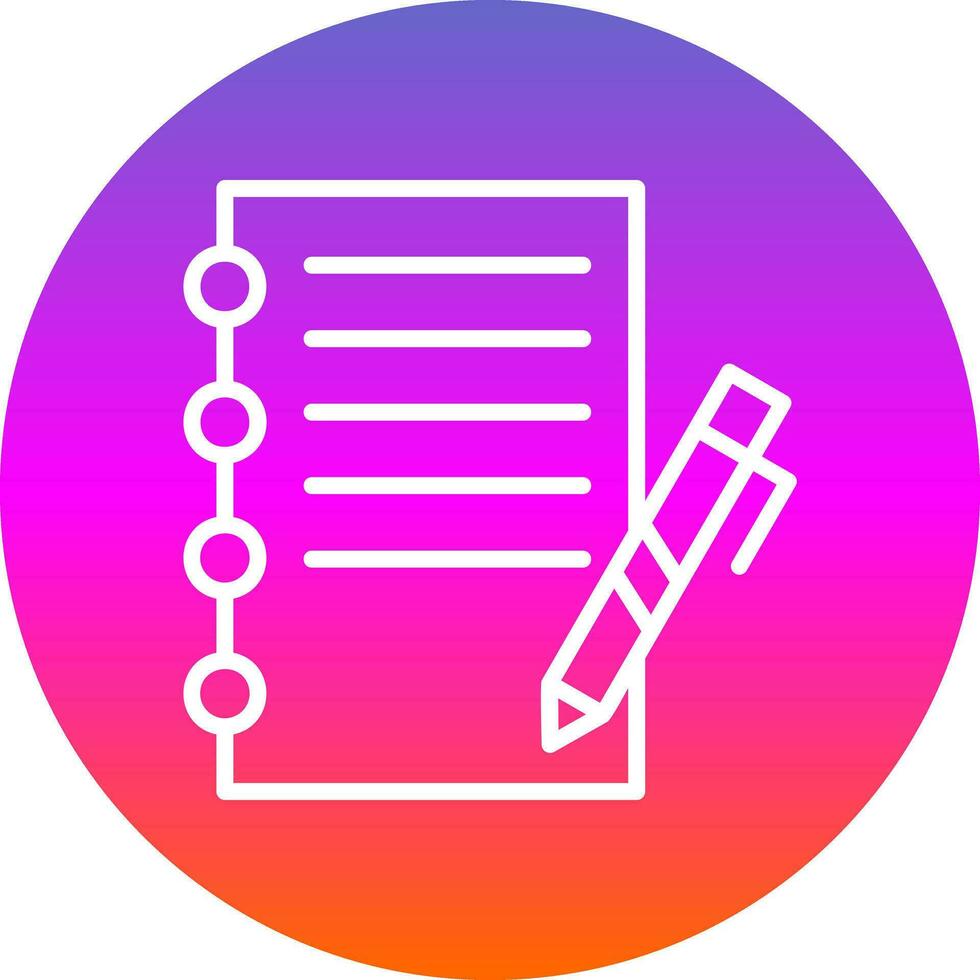 Notepad Vector Icon Design 30818369 Vector Art at Vecteezy