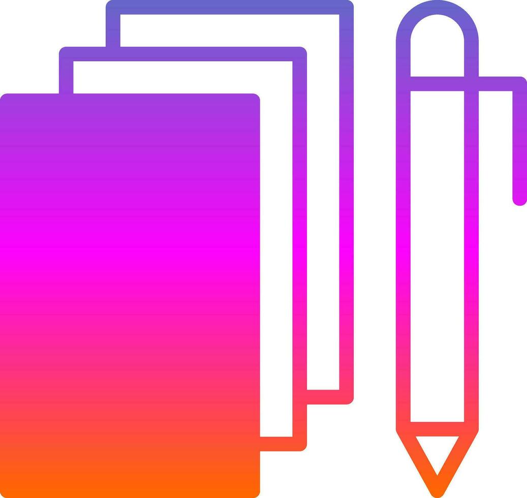 Notes Vector Icon Design 30819824 Vector Art at Vecteezy