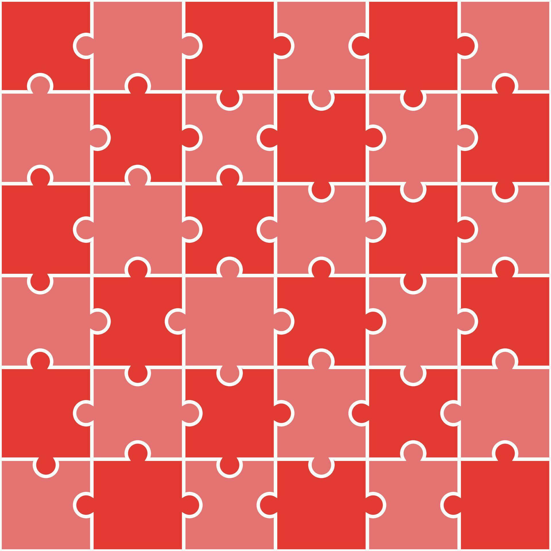 Red Jigsaw Pattern Jigsaw Line Pattern Jigsaw Seamless Pattern Decorative Elements Clothing