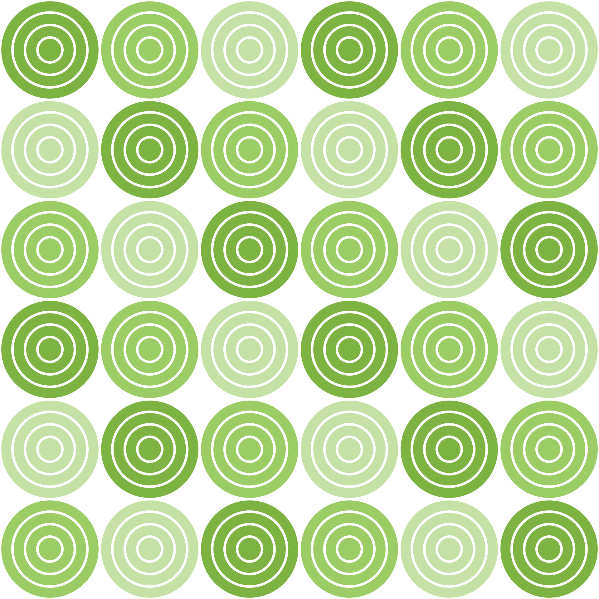 Light green circle pattern. Circle vector seamless pattern. Decorative ...