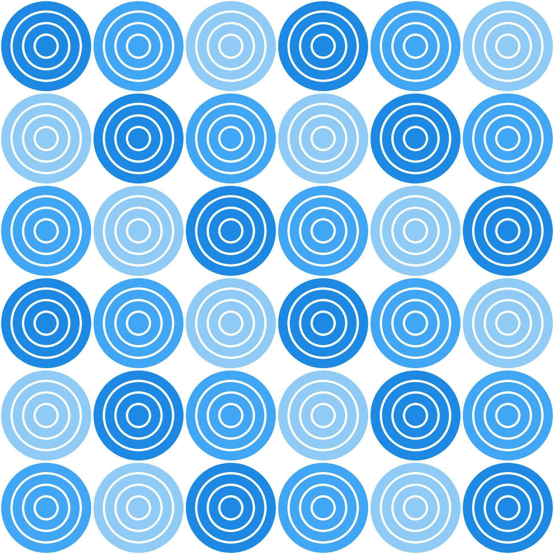 Blue circle pattern. Circle vector seamless pattern. Decorative element ...