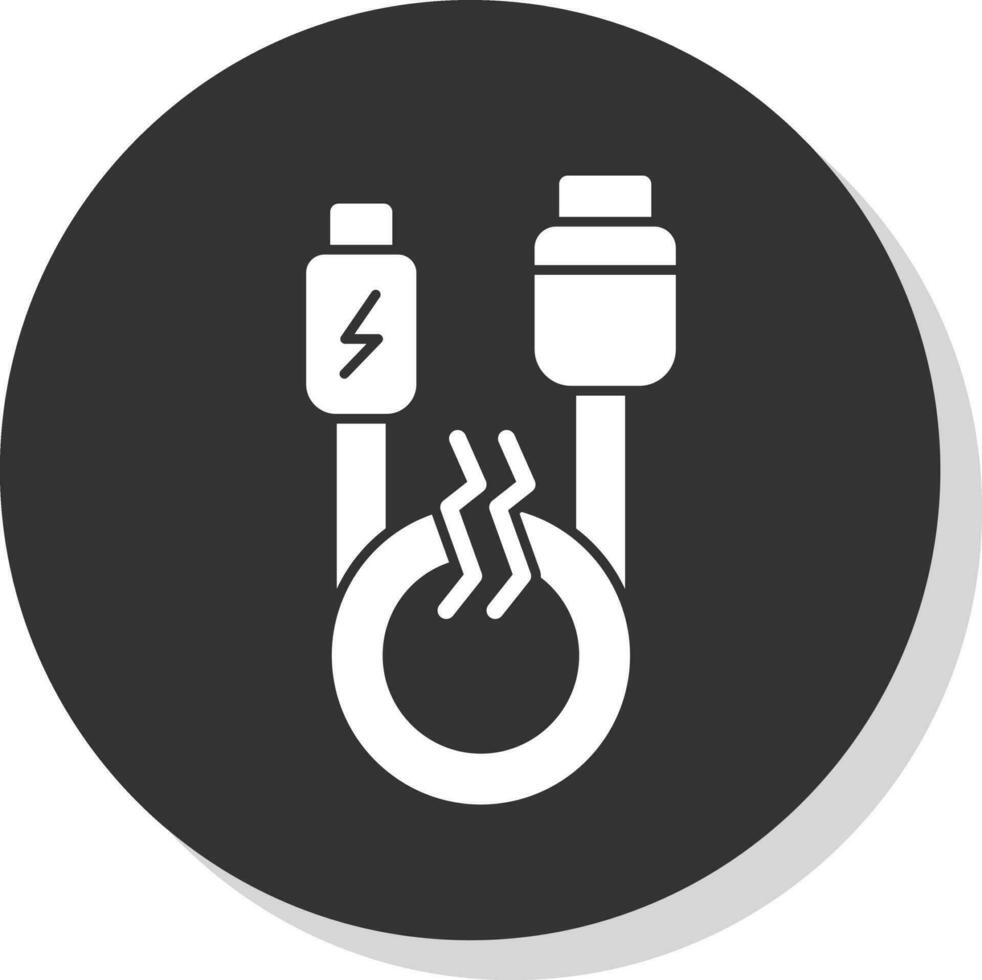 Usb Cable Vector Icon Design 30920511 Vector Art At Vecteezy